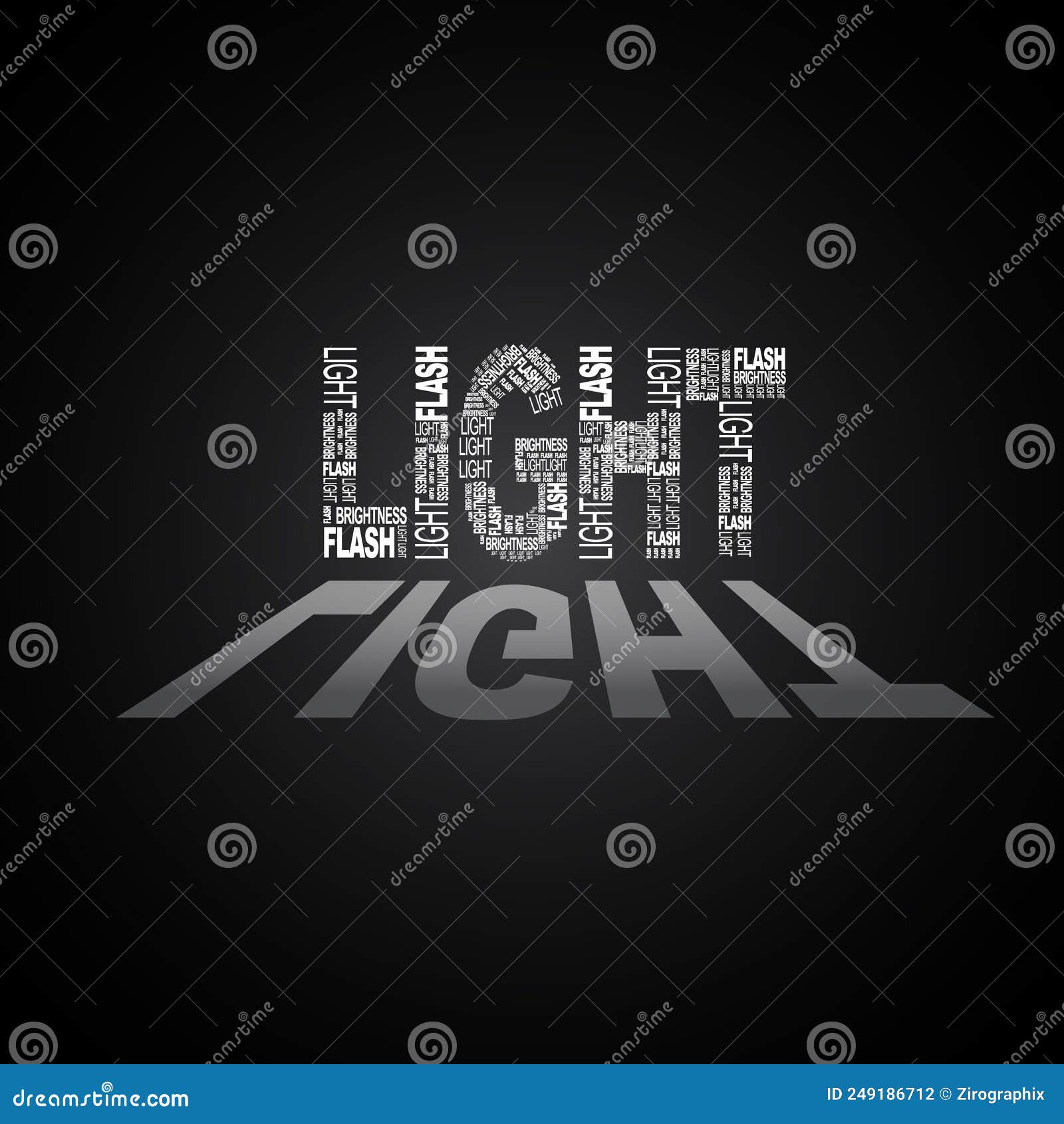 Text Object Illustration Vector Art Illustration Design Stock Vector ...