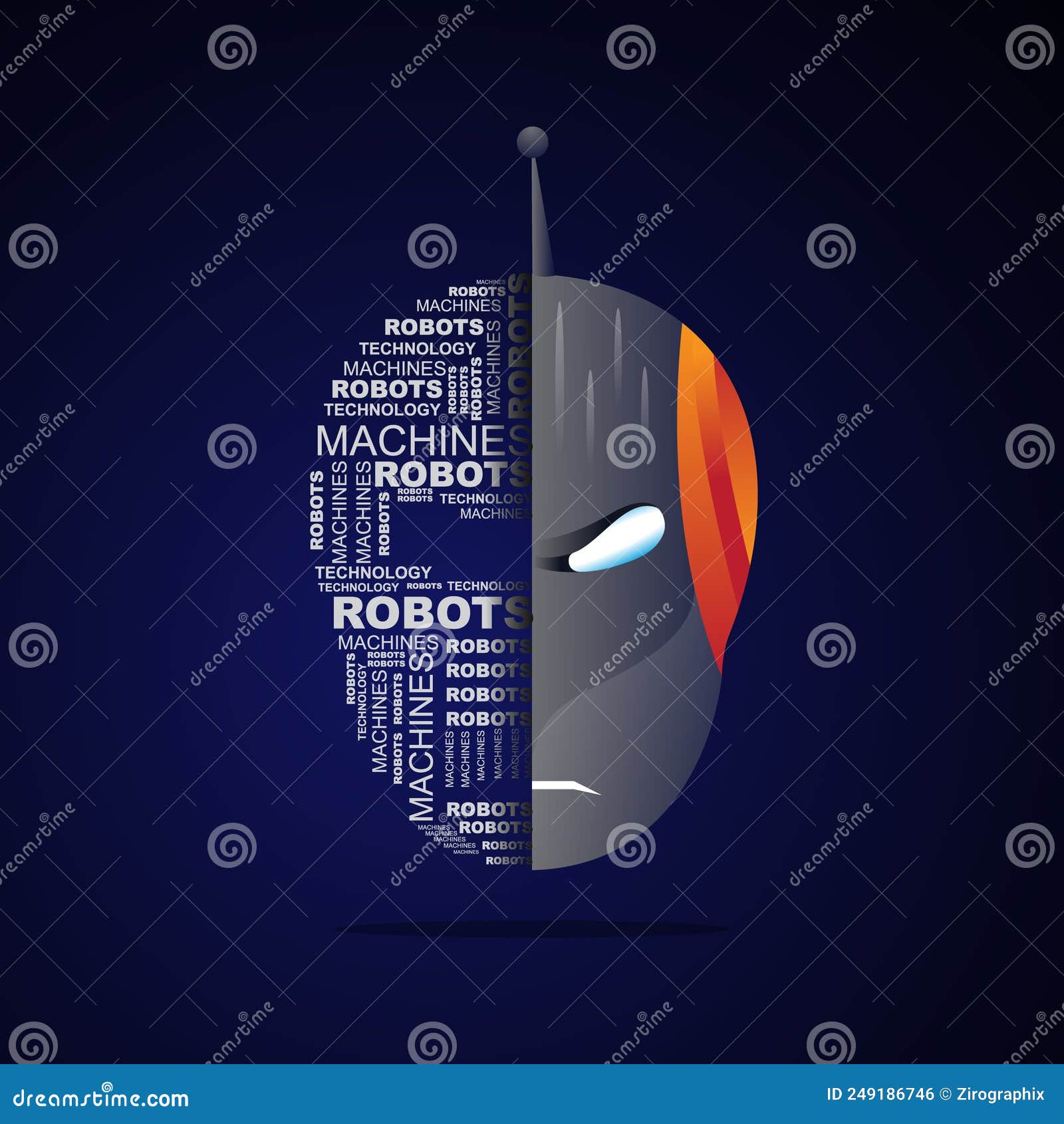Text Object Illustration Vector Art Illustration Design Stock Vector ...