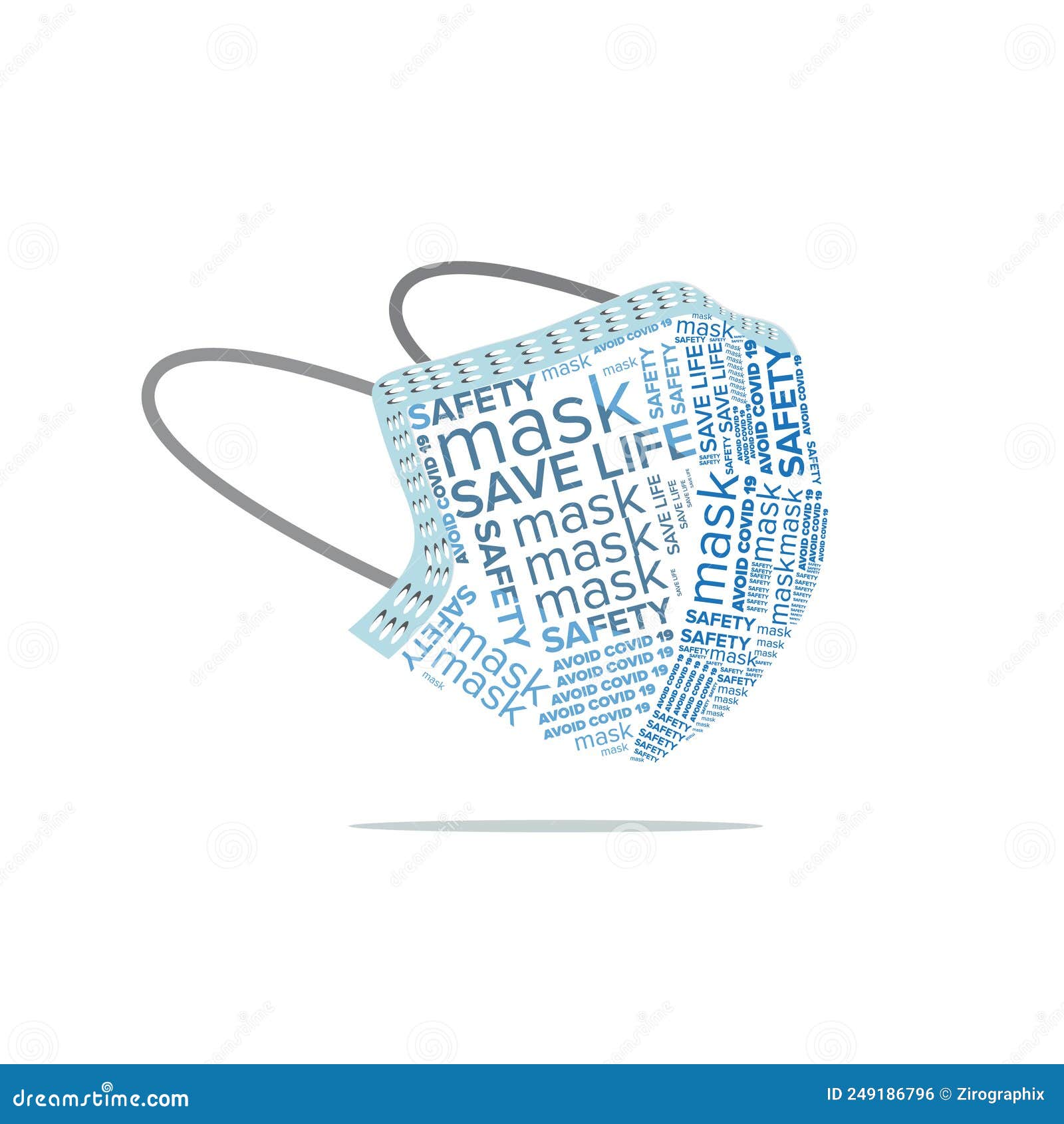 Text Object Illustration Vector Art Illustration Design Stock Vector ...