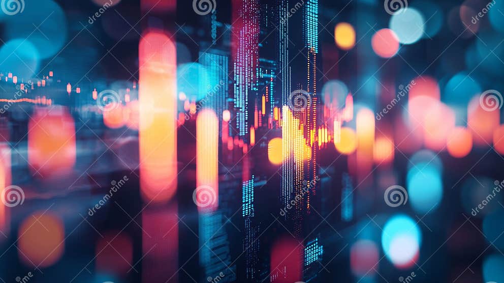 Text Overlays on Top of a Cryptocurrency Trading Interface in a ...