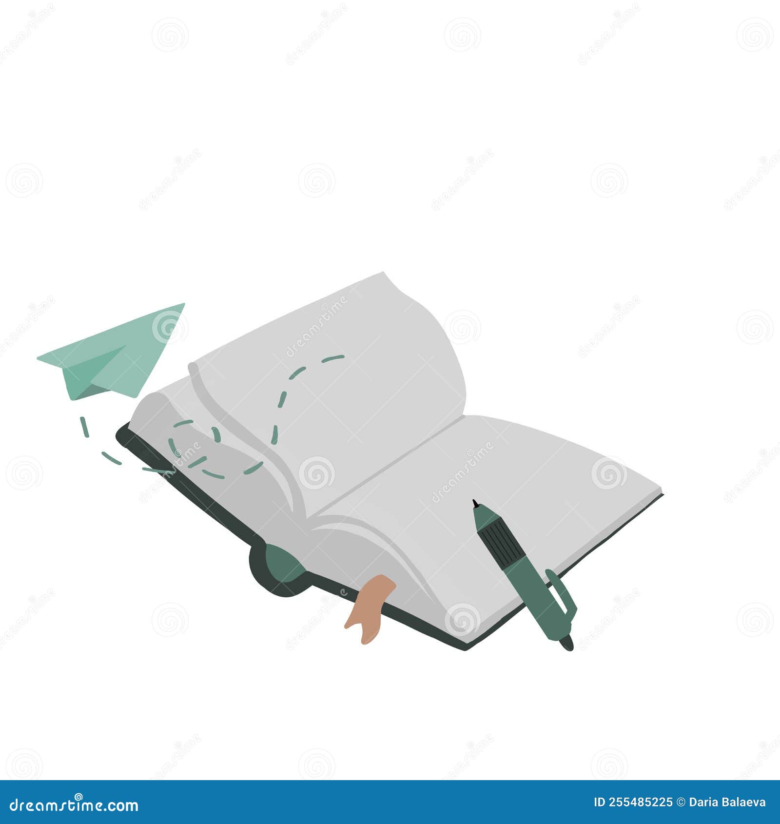 Text Page Editor with Pencil and Picture Stock Vector - Illustration of ...
