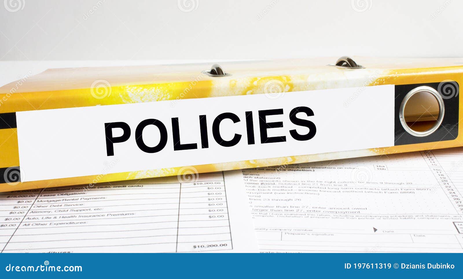 Text Policies on the Folder that is Located on the Financial Reports ...