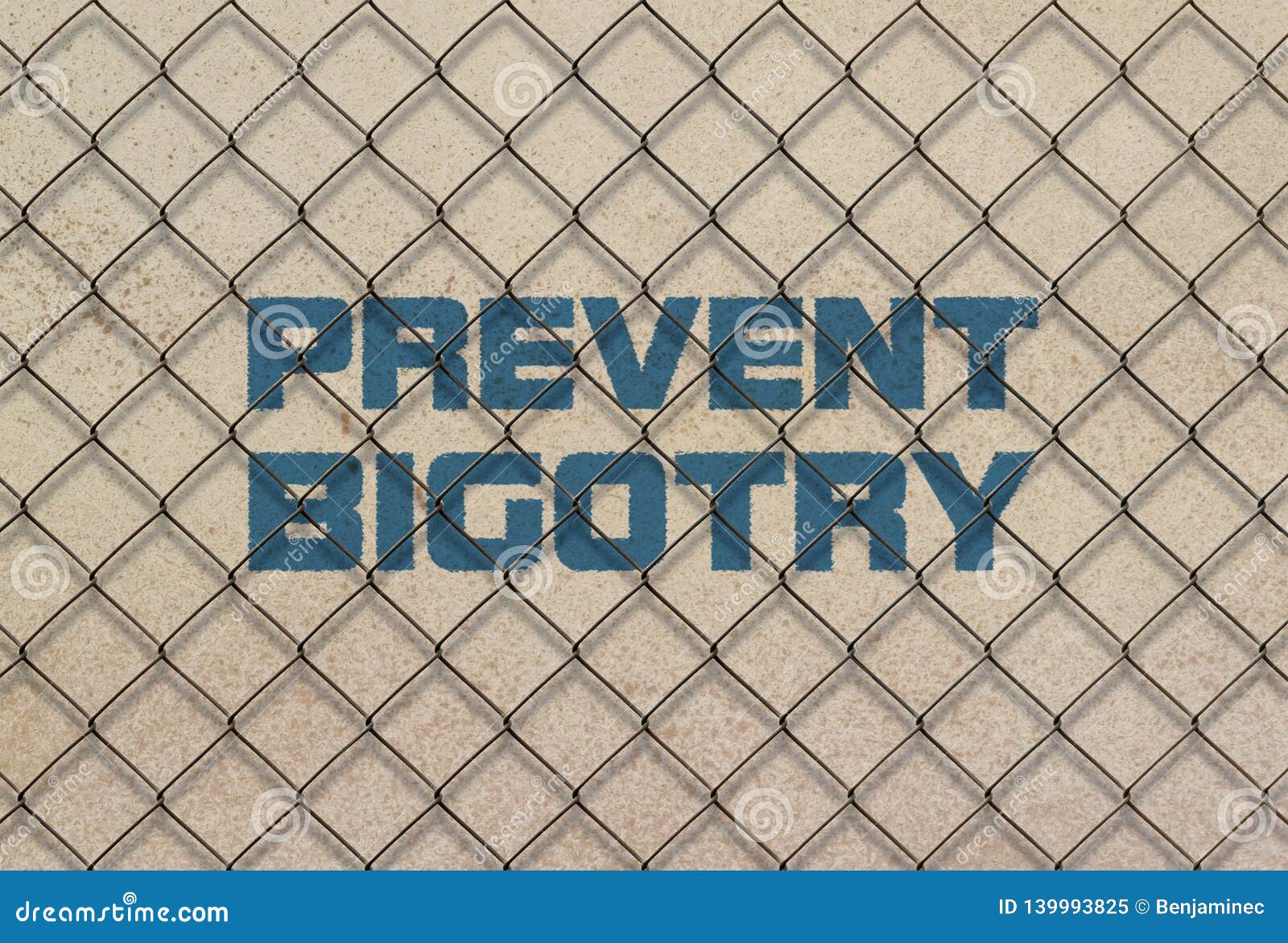 Text Prevent Bigotry stock image. Image of conceptual - 139993825