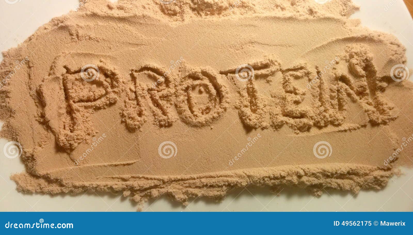 Text on Protein Powder - Protein Stock Image - Image of powder ...