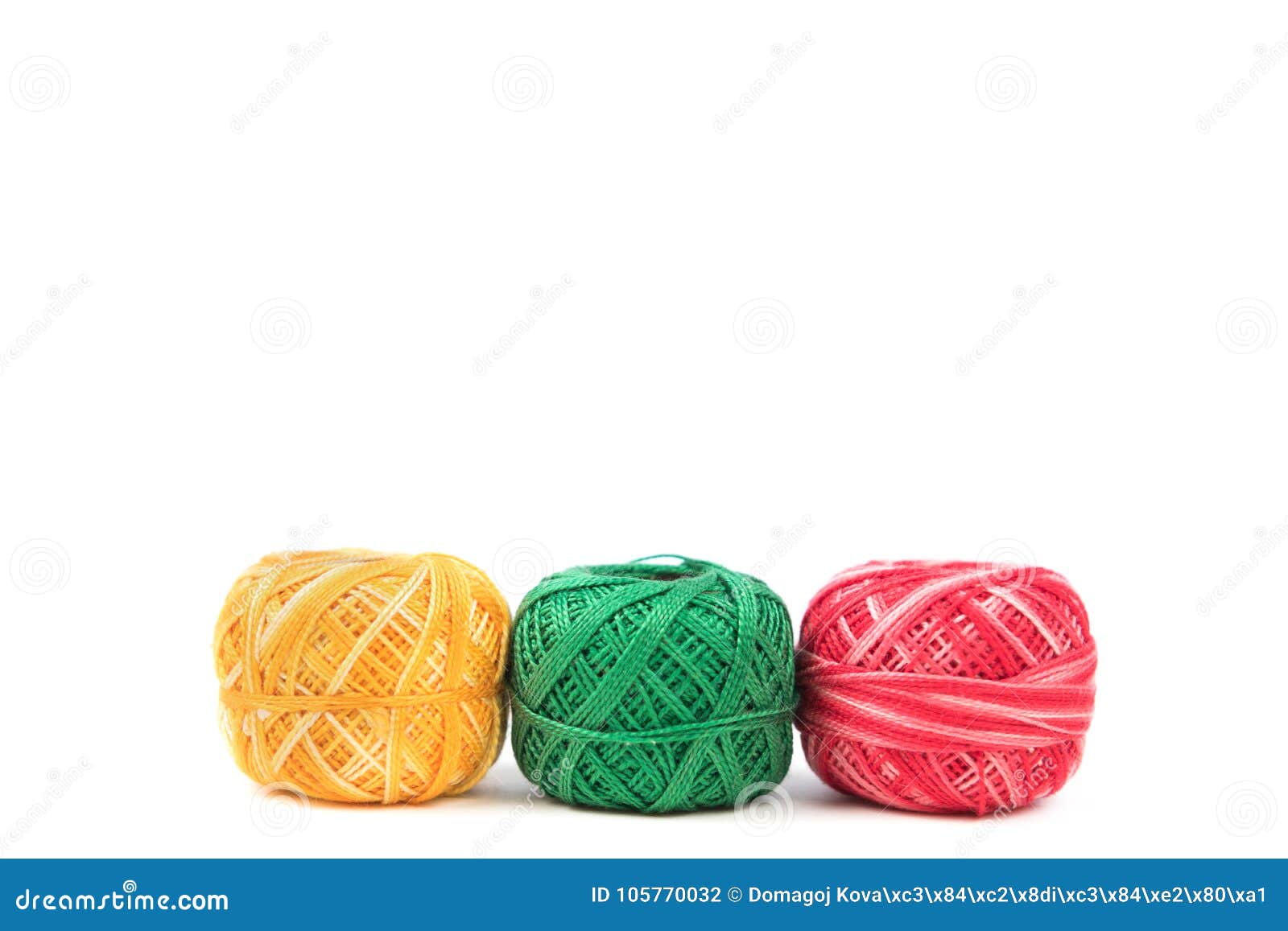 Text Ready Background, Colourful Sewing Thread and Accessories on a ...