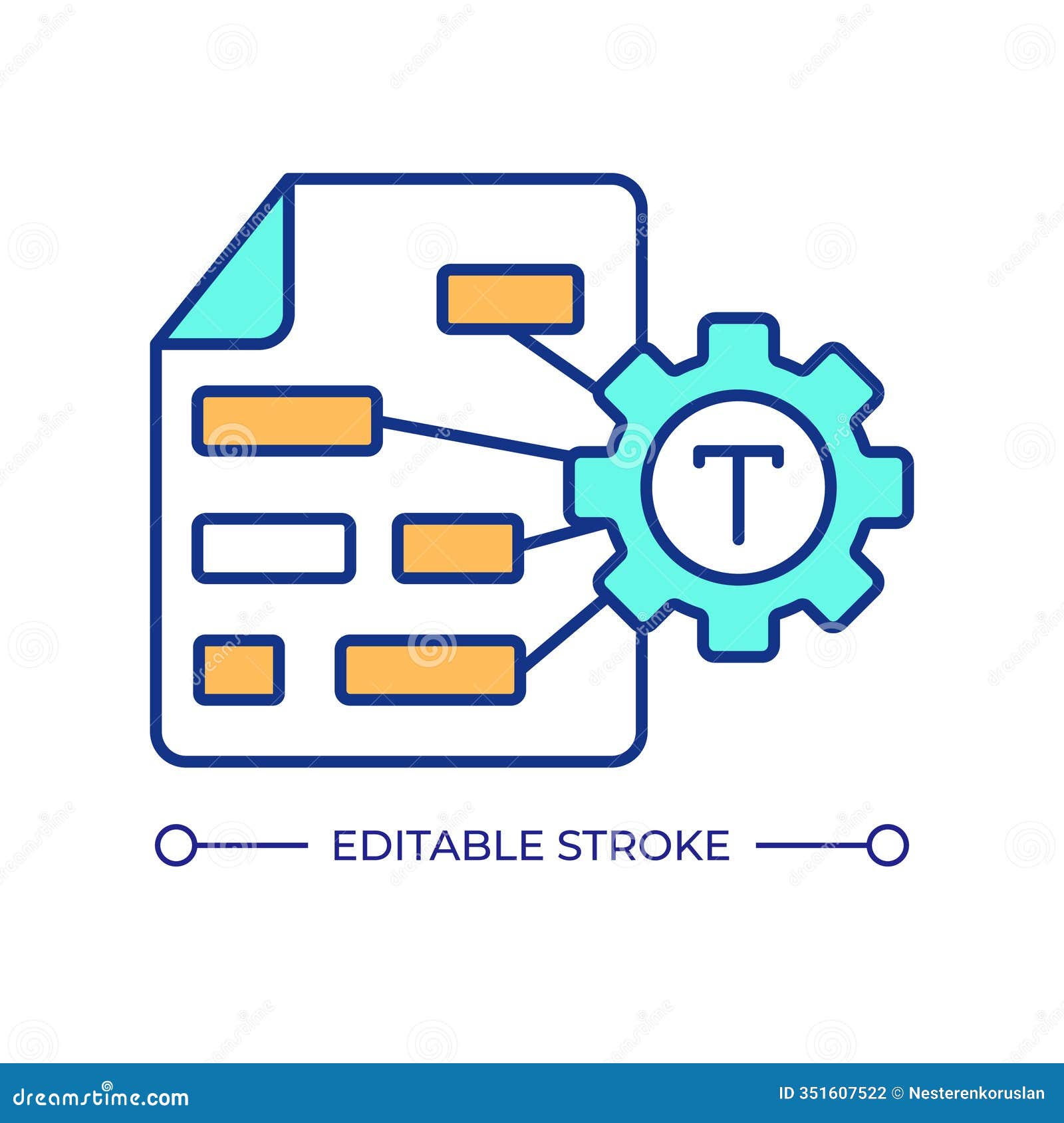 Word Embedding Soft Blue Concept Icon Cartoon Vector | CartoonDealer.com #350719789