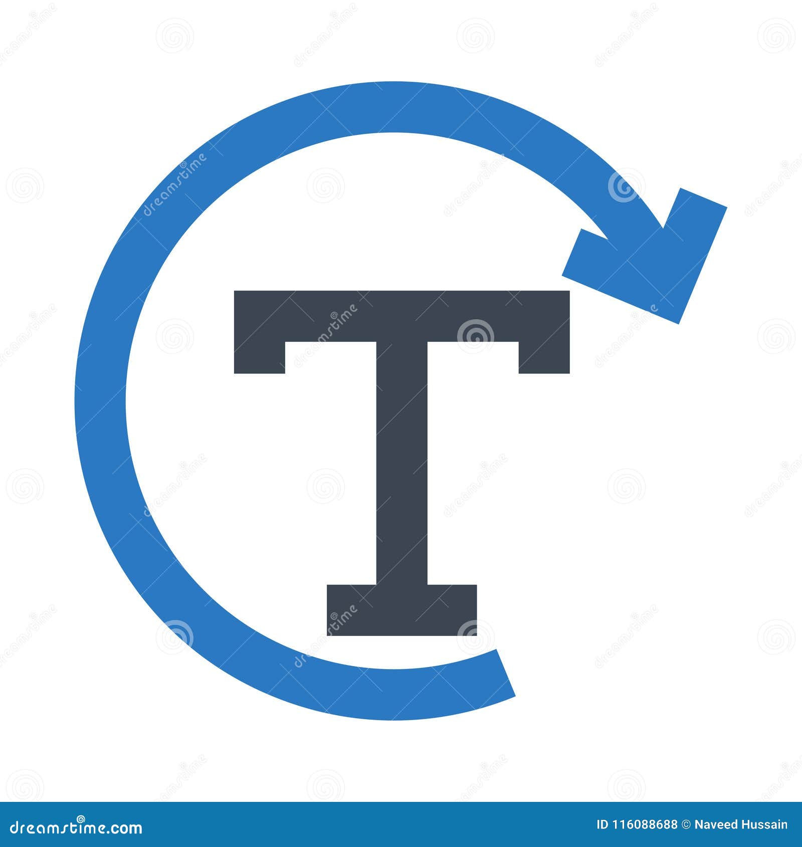 Text Reload Glyphs Double Color Icon Stock Illustration - Illustration ...