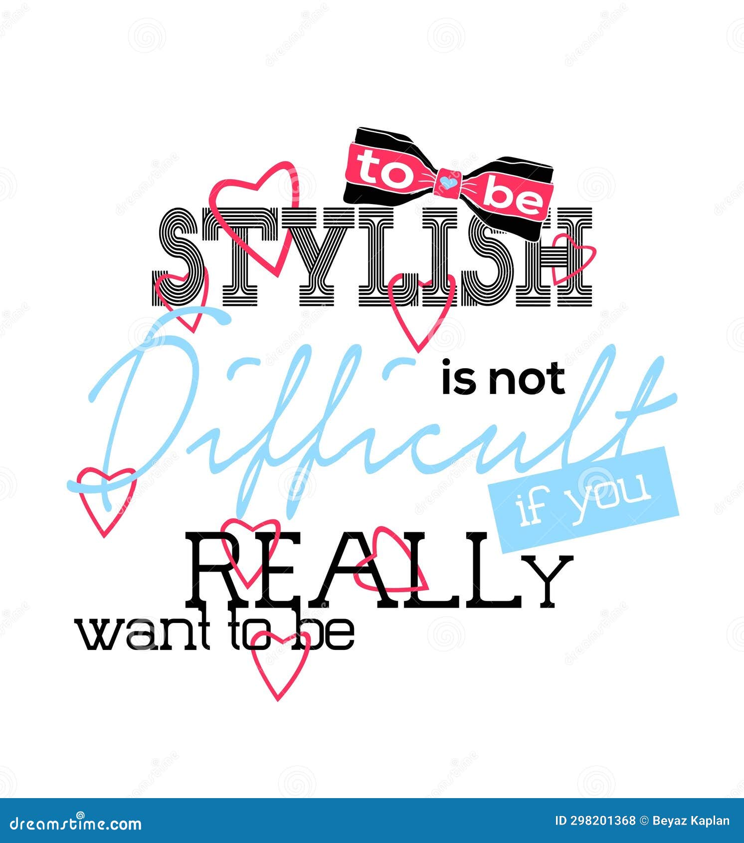 Text and Ribbon Design and Effects with Frame. Effective Pattern Stock ...