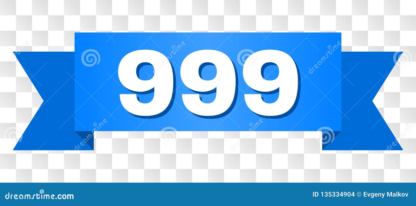 Blue Stripe with 999 Title stock vector. Illustration of tape - 135334904