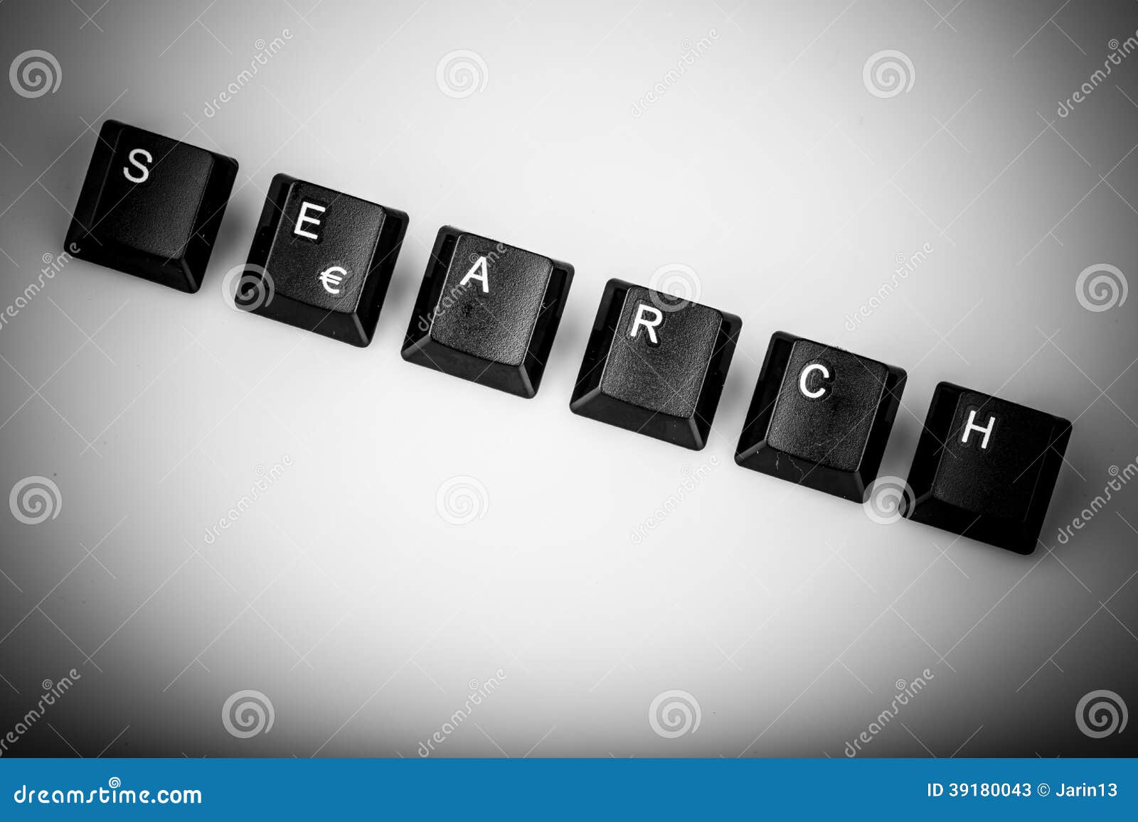 Text Search Formed with Computer Keyboard Keys Stock Image - Image of ...