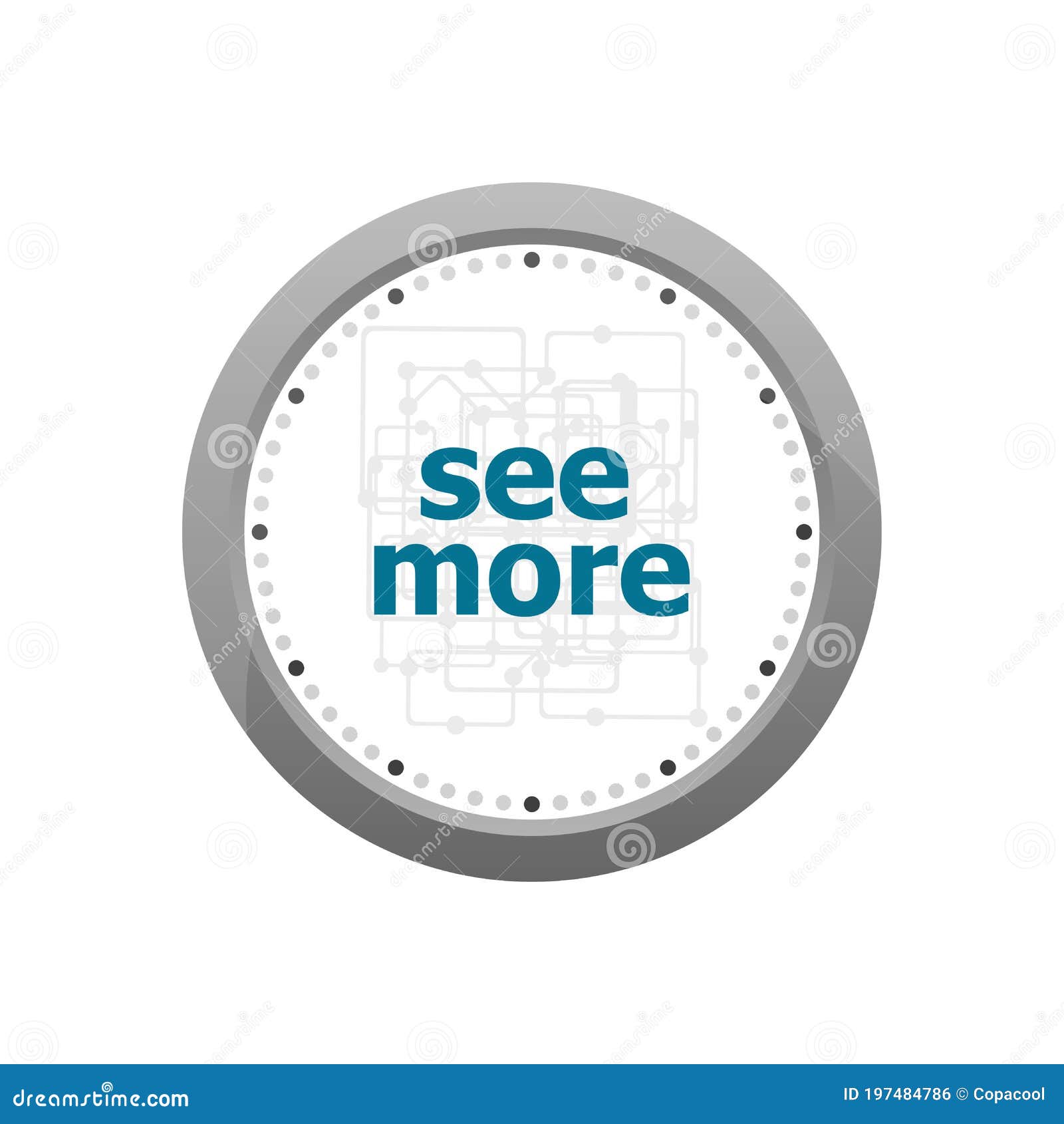 Text See More on Digital Background. Education Concept Stock ...