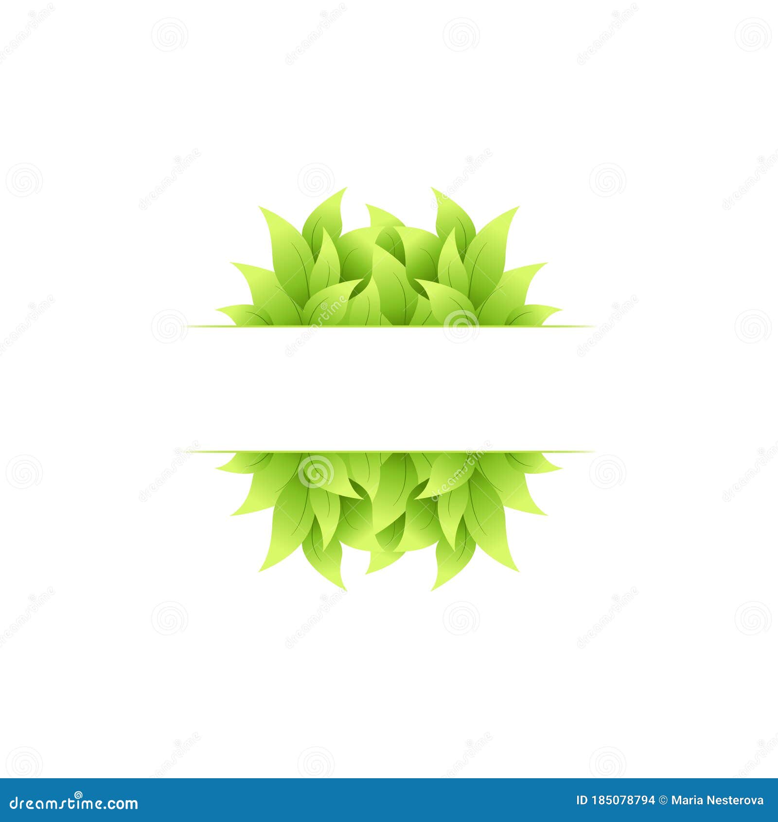 Leaf Shaped Text Box