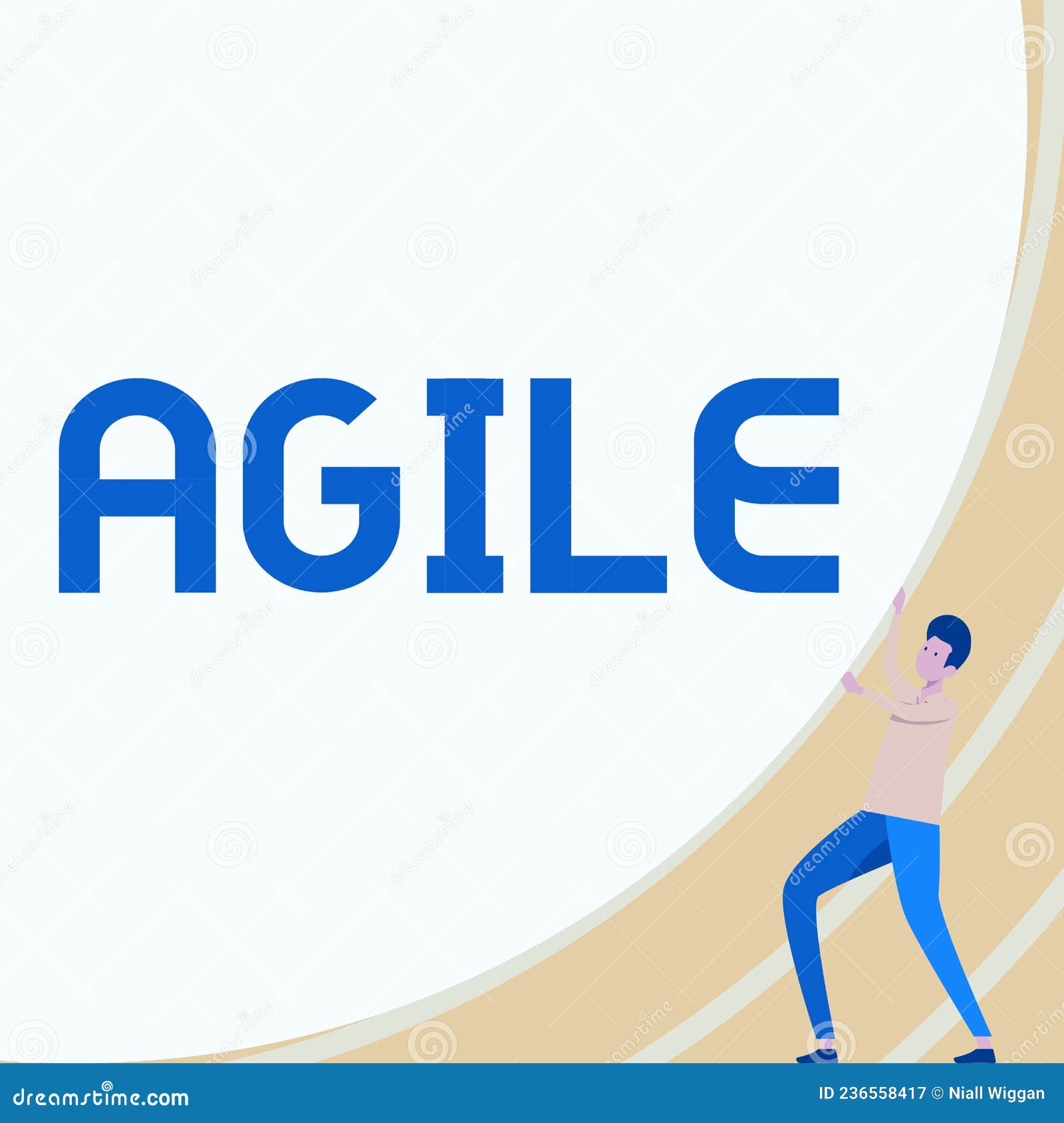Text Showing Inspiration Agile. Word for Particular Approach To Project ... Text Showing Inspiration Agile. Word for Particular Approach To Project ...