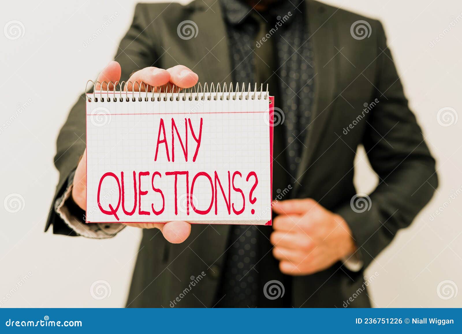 Text Showing Inspiration Any Questions Question. Word Written on Asking ...