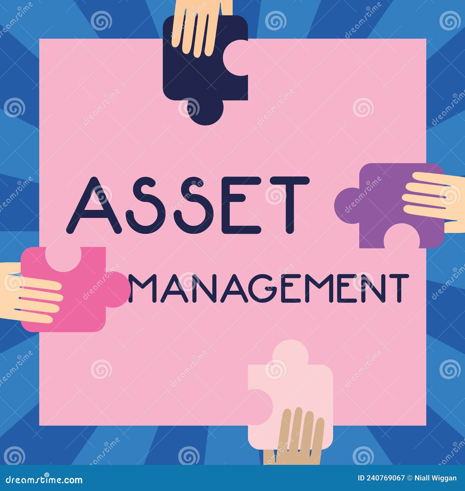 Text Showing Inspiration Asset Management. Internet Concept Systematic ...