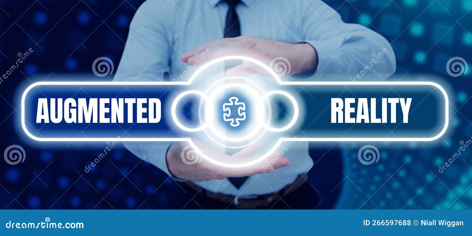 Text Showing Inspiration Augmented Reality. Internet Concept Technology ...