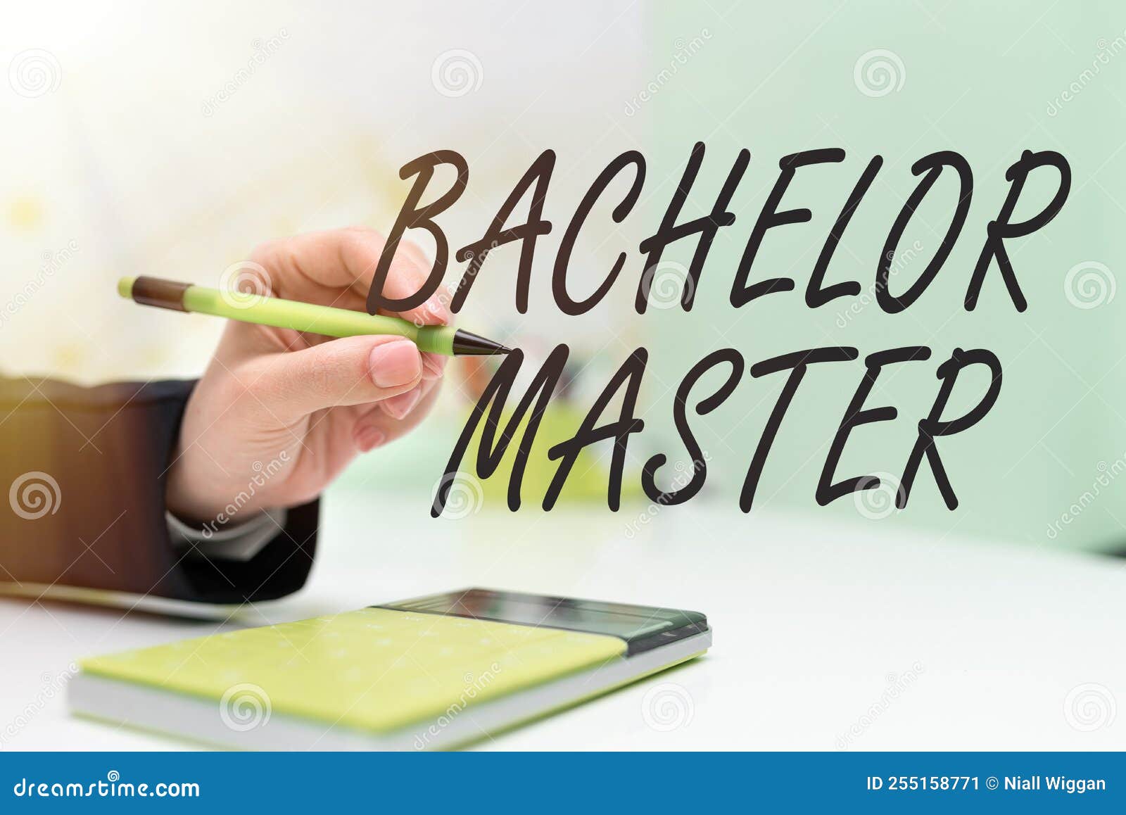 Text Sign Showing Bachelor MasterAn Advanced Degree Completed after ... Text Sign Showing Bachelor MasterAn Advanced Degree Completed after ...