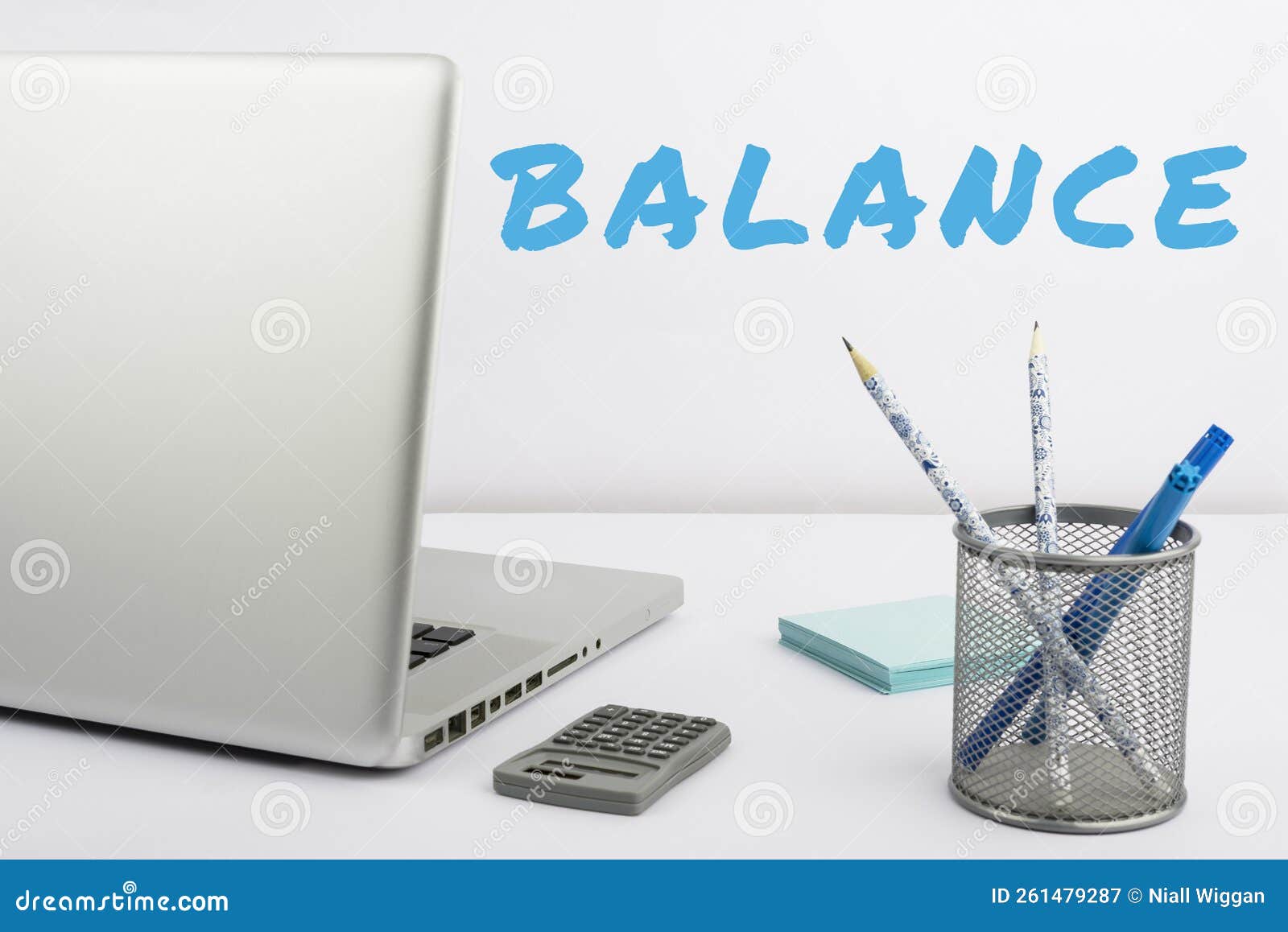 Hand Writing Sign Balance. Business Overview Condition in Which ...