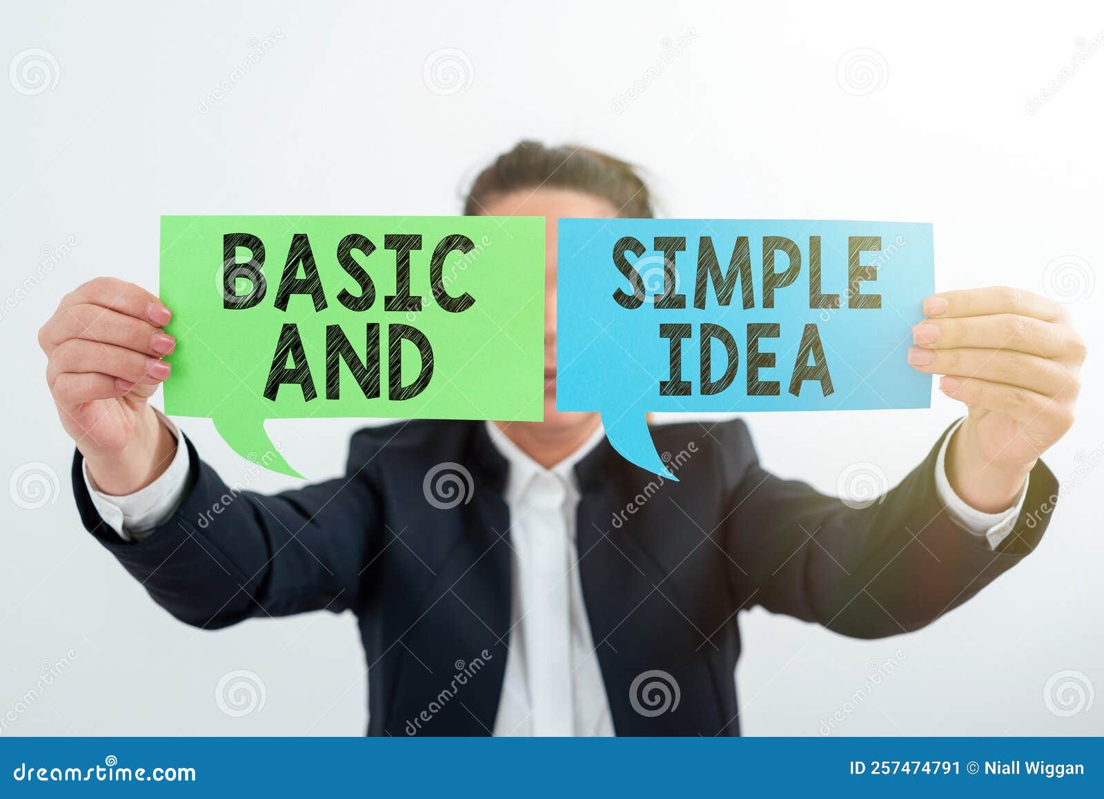 Text Showing Inspiration Basic and Simple Idea. Internet Concept Plain ...