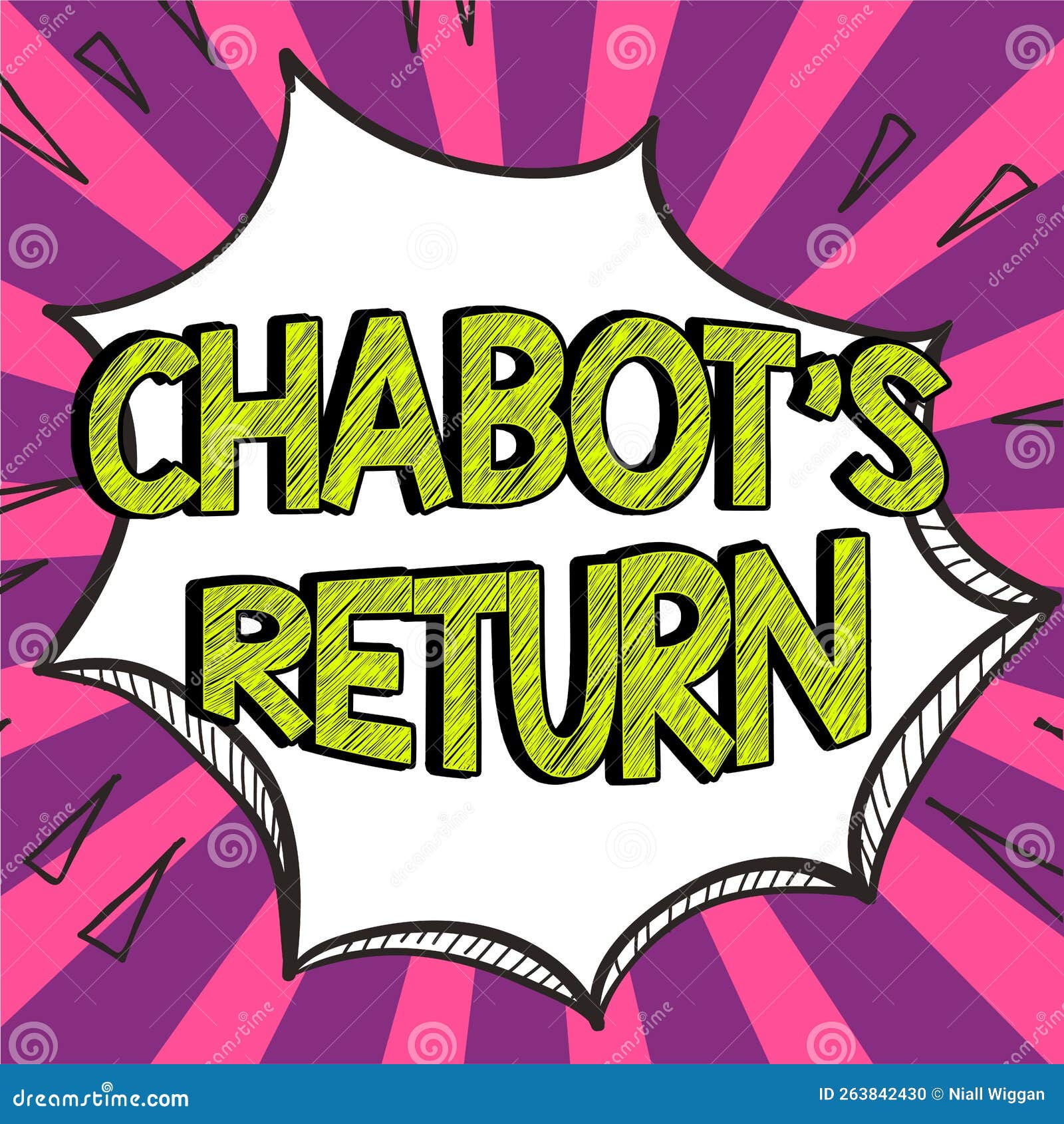 Chabot - Artificial Intelligence Robot Icon With Message On Isometric ...