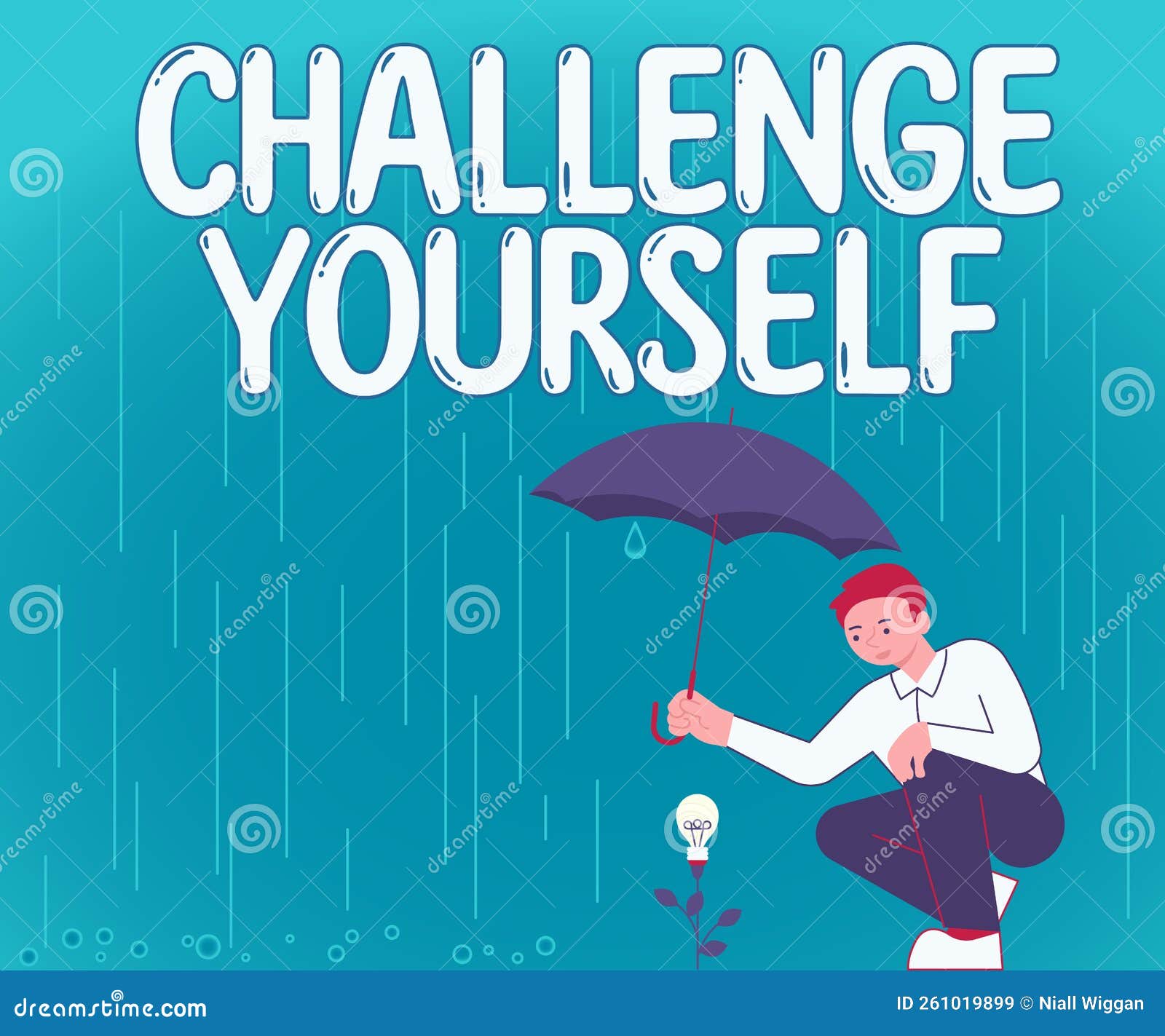 Text Showing Inspiration Challenge Yourself. Conceptual Photo Setting ...