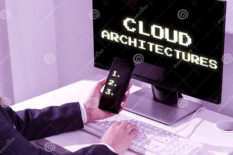 Text Showing Inspiration Cloud ArchitecturesVarious Engineered Databases Softwares Applications ...