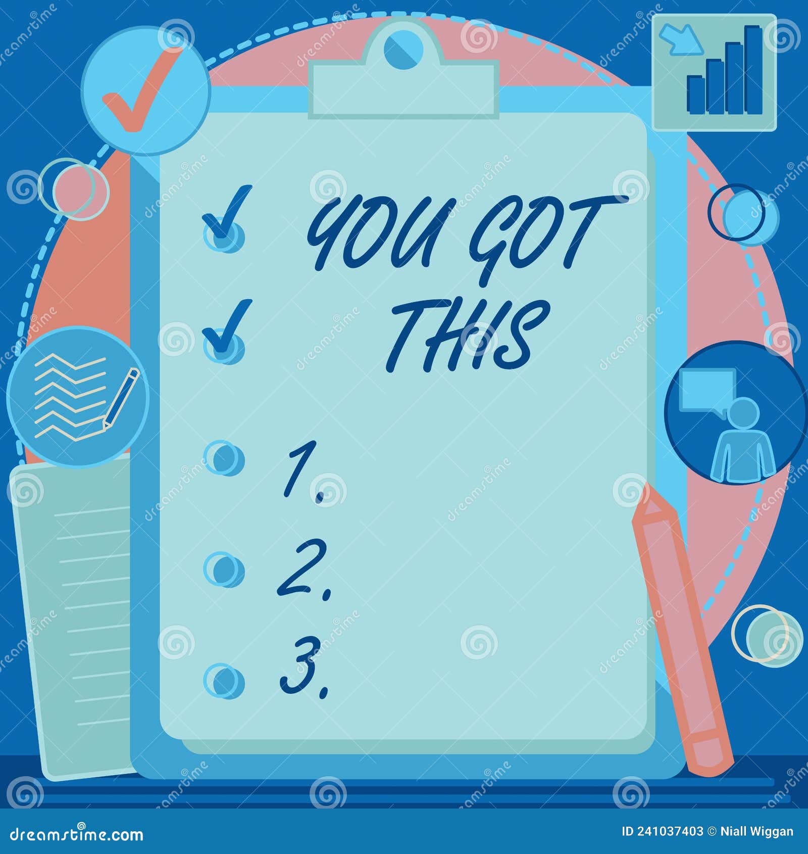 Text Caption Presenting . Concept Meaning Clipboard Drawing with ...