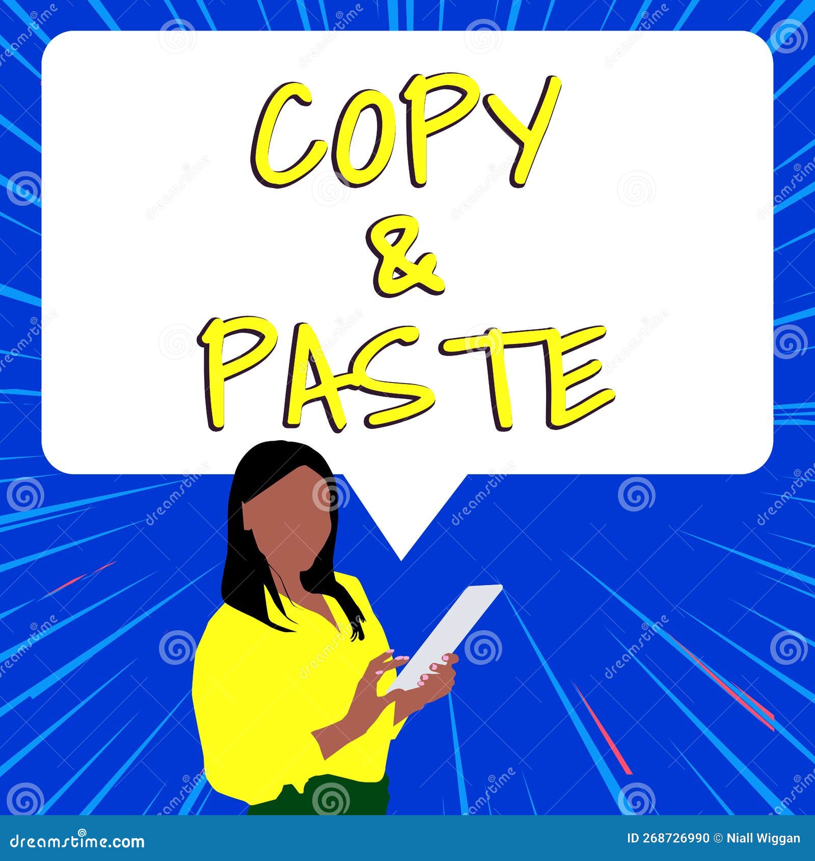 Sign Displaying Copy Paste. Business Idea an Imitation, Transcript, or ...