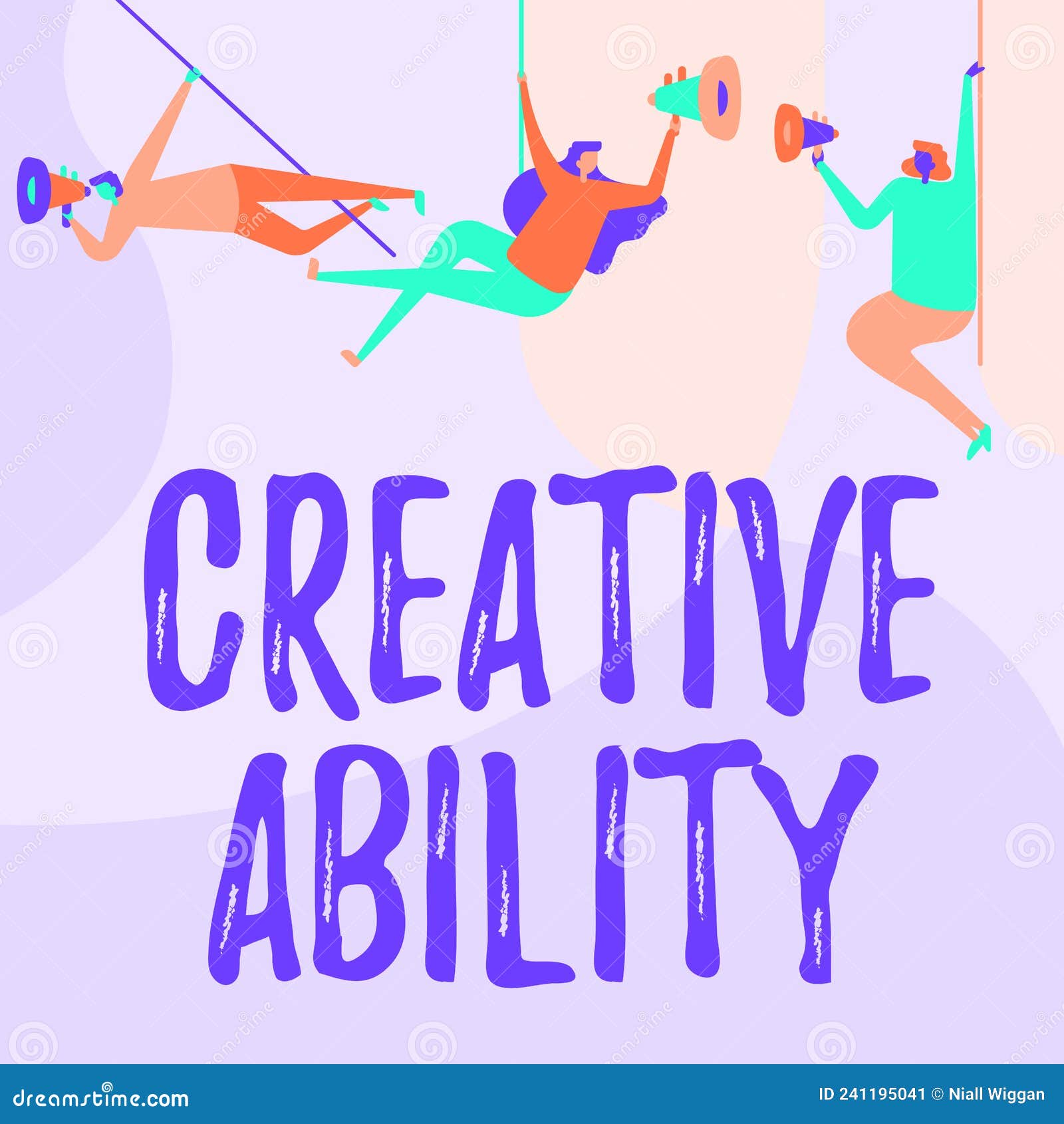 Text Showing Inspiration Creative Ability. Business Approach Able To ...