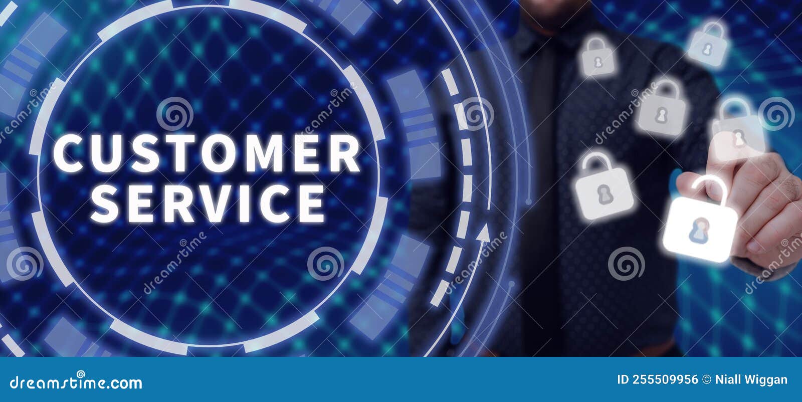 Inspiration Showing Sign Customer Serviceprocess of Ensuring Client Satisfaction with Product ...