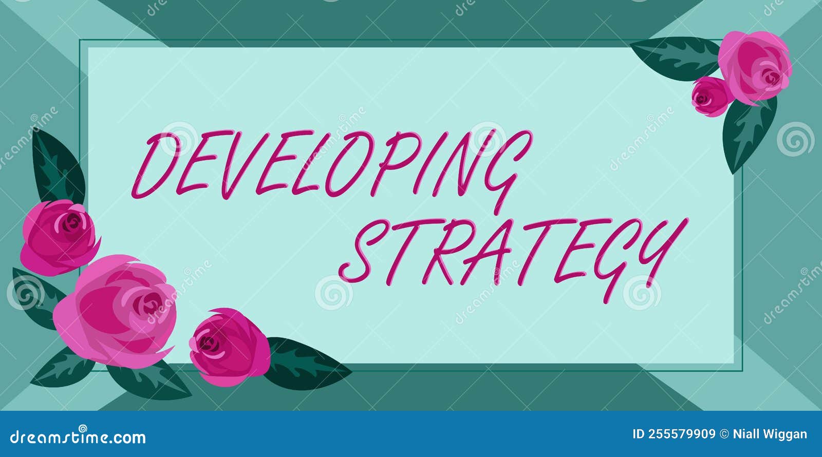 Text Showing Inspiration Developing StrategyOrganizations Process ...