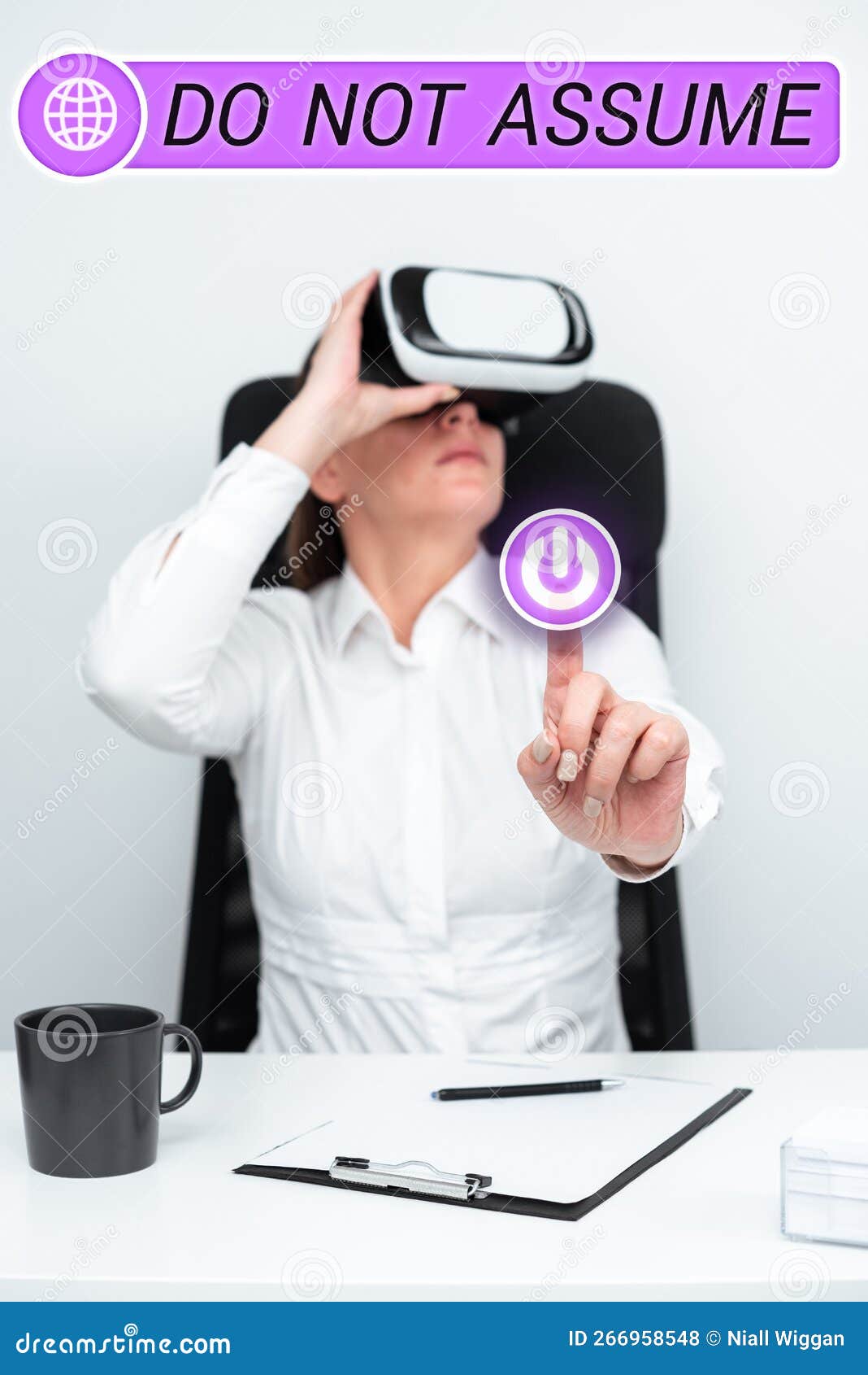 Text Showing Inspiration Do Not Assume. Business Idea Ask First To ...