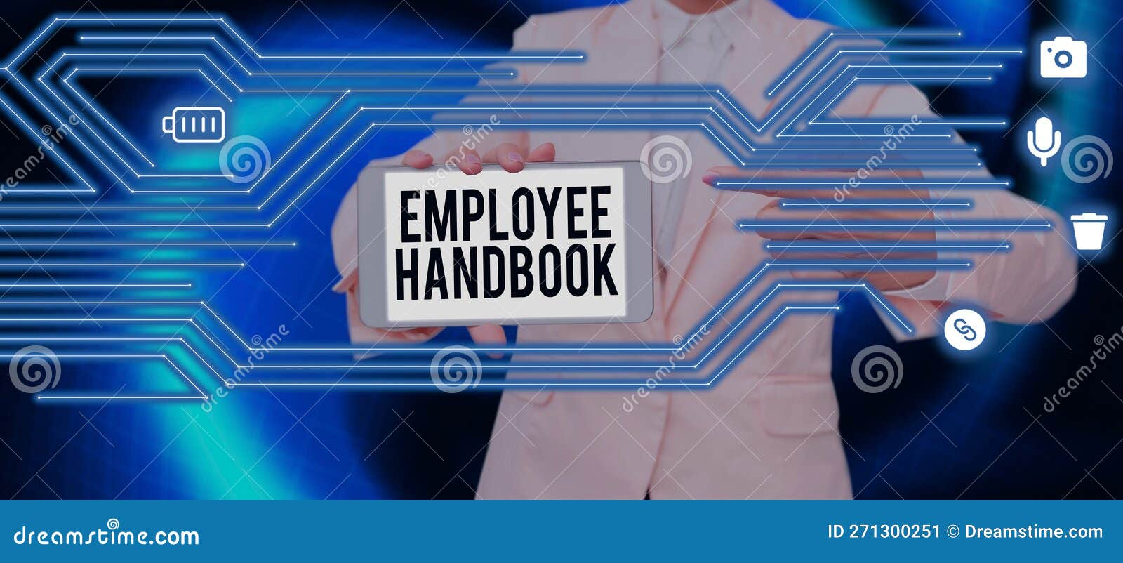 Conceptual Caption Employee Handbook. Business Showcase Document that ... Conceptual Caption Employee Handbook. Business Showcase Document that ...