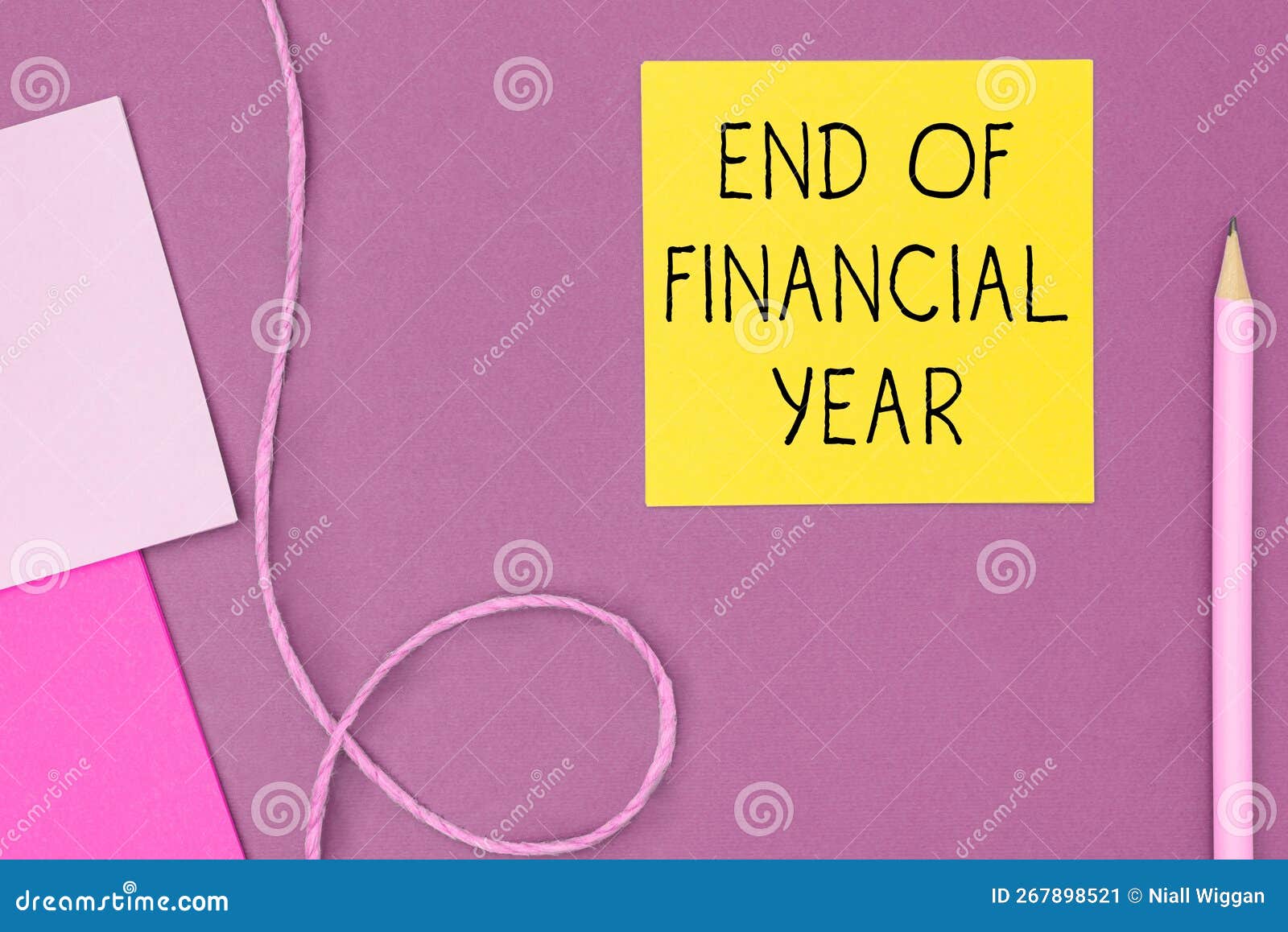 Text Showing Inspiration End Of Financial Year Business Concept Revise