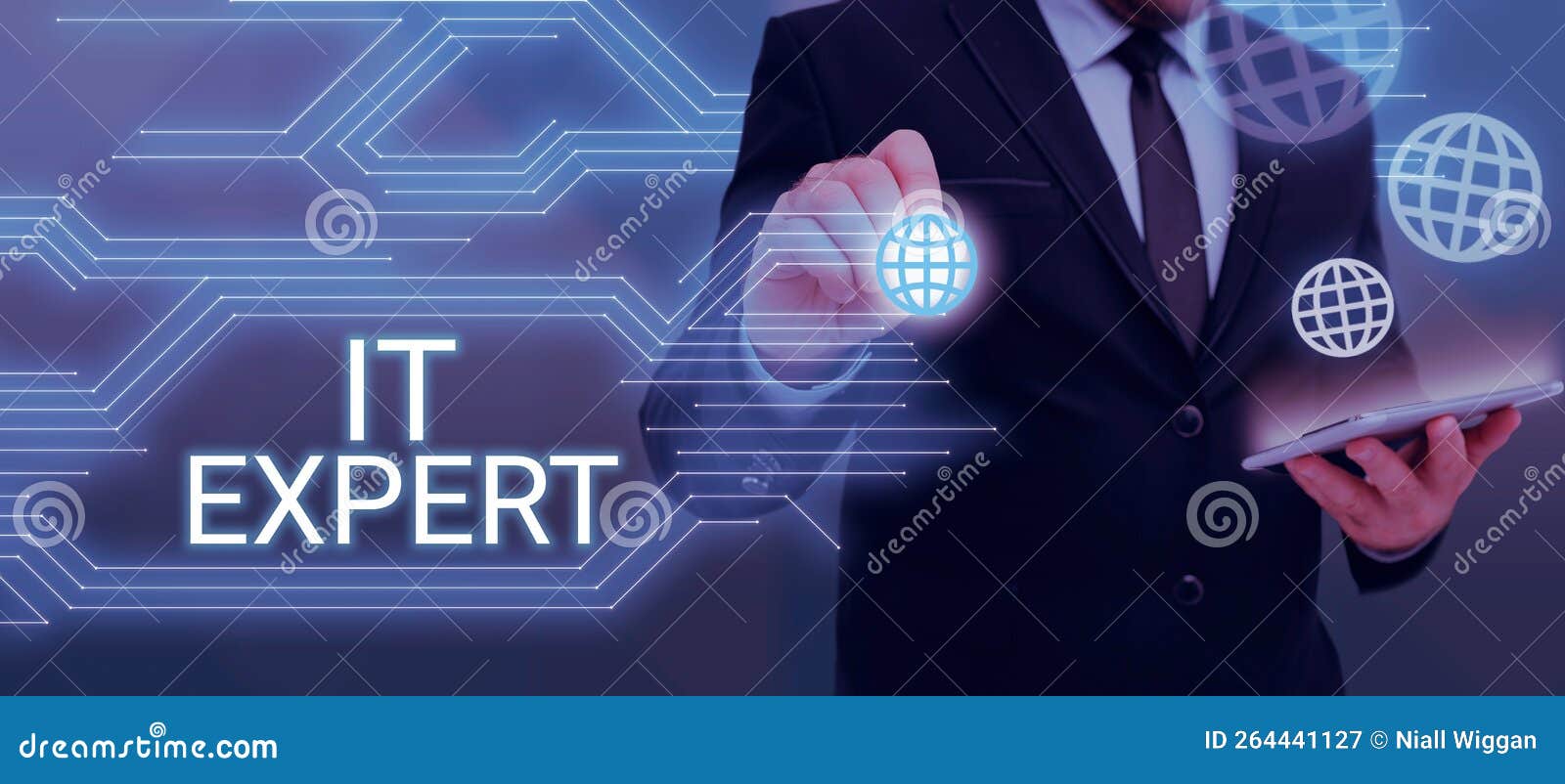 Text Caption Presenting it Expert. Business Idea Person with a High ...