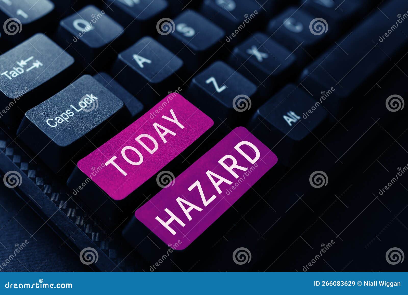 Text Showing Inspiration Hazard. Business Concept Account or Statement ... Text Showing Inspiration Hazard. Business Concept Account or Statement ...