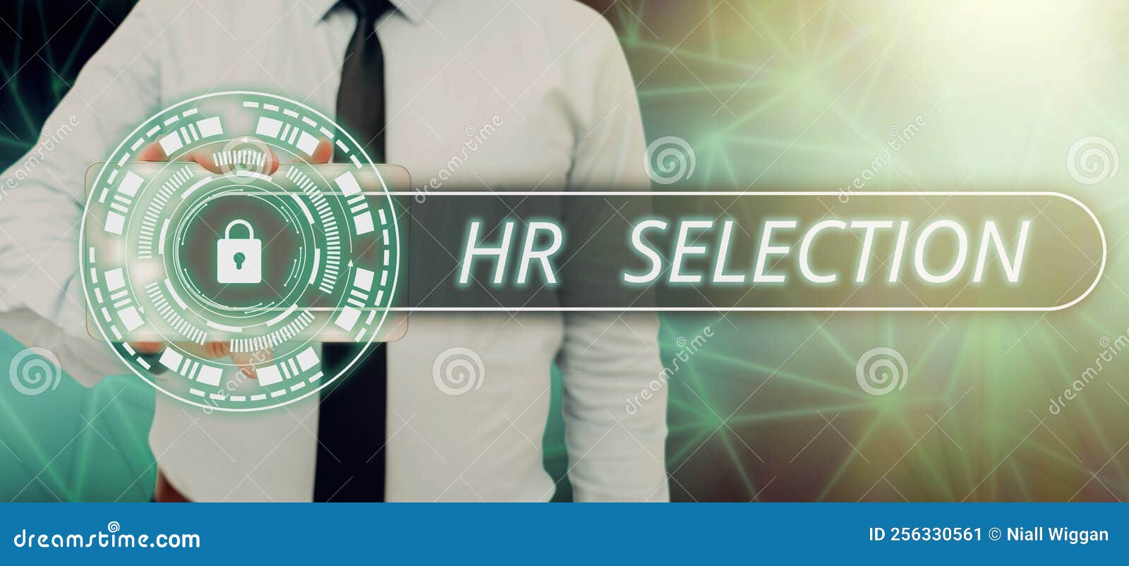 Text Showing Inspiration Hr Selection. Word for Process and Approached ...