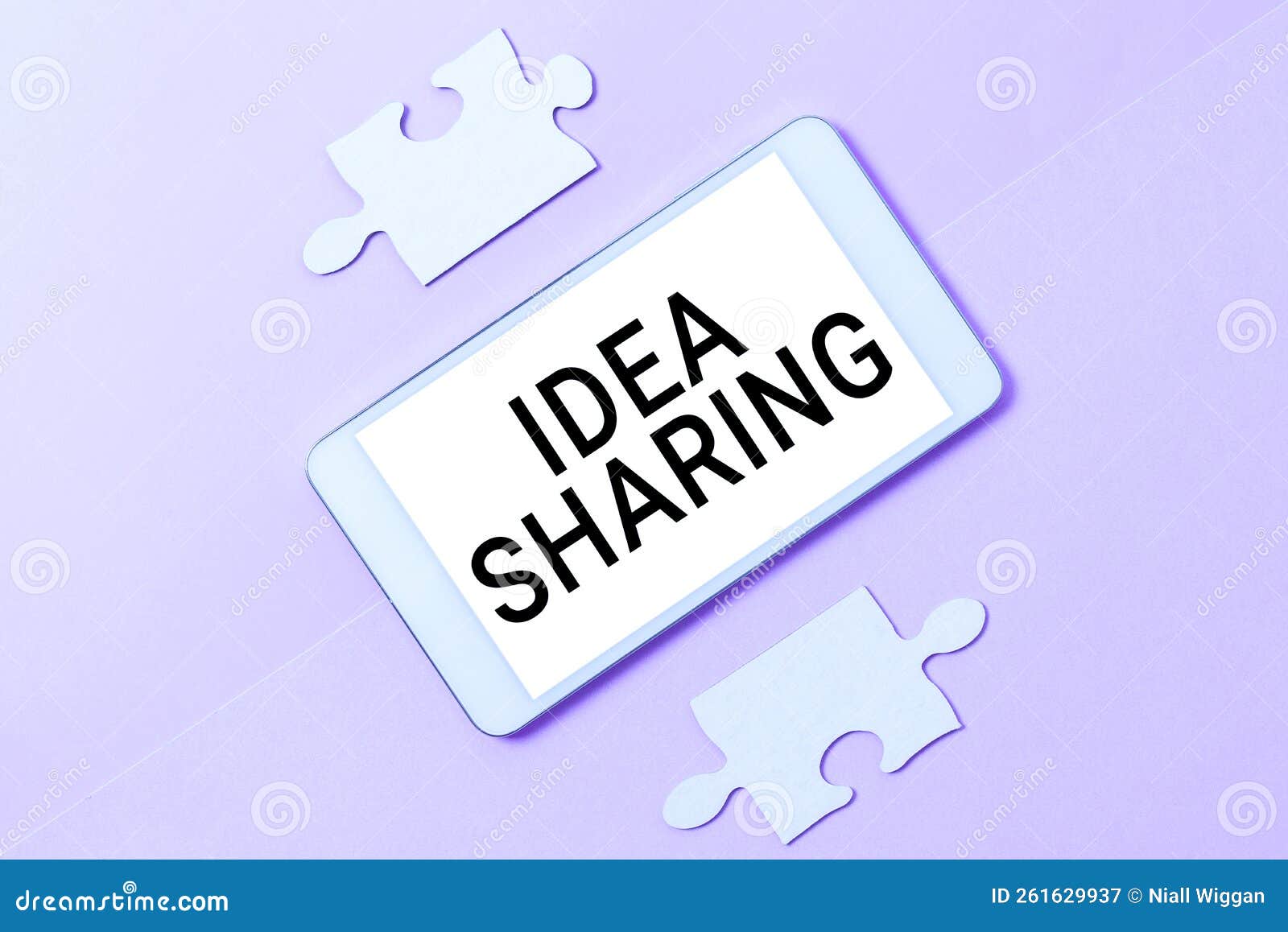 Text Showing Inspiration Idea Sharing. Internet Concept Startup Launch ...