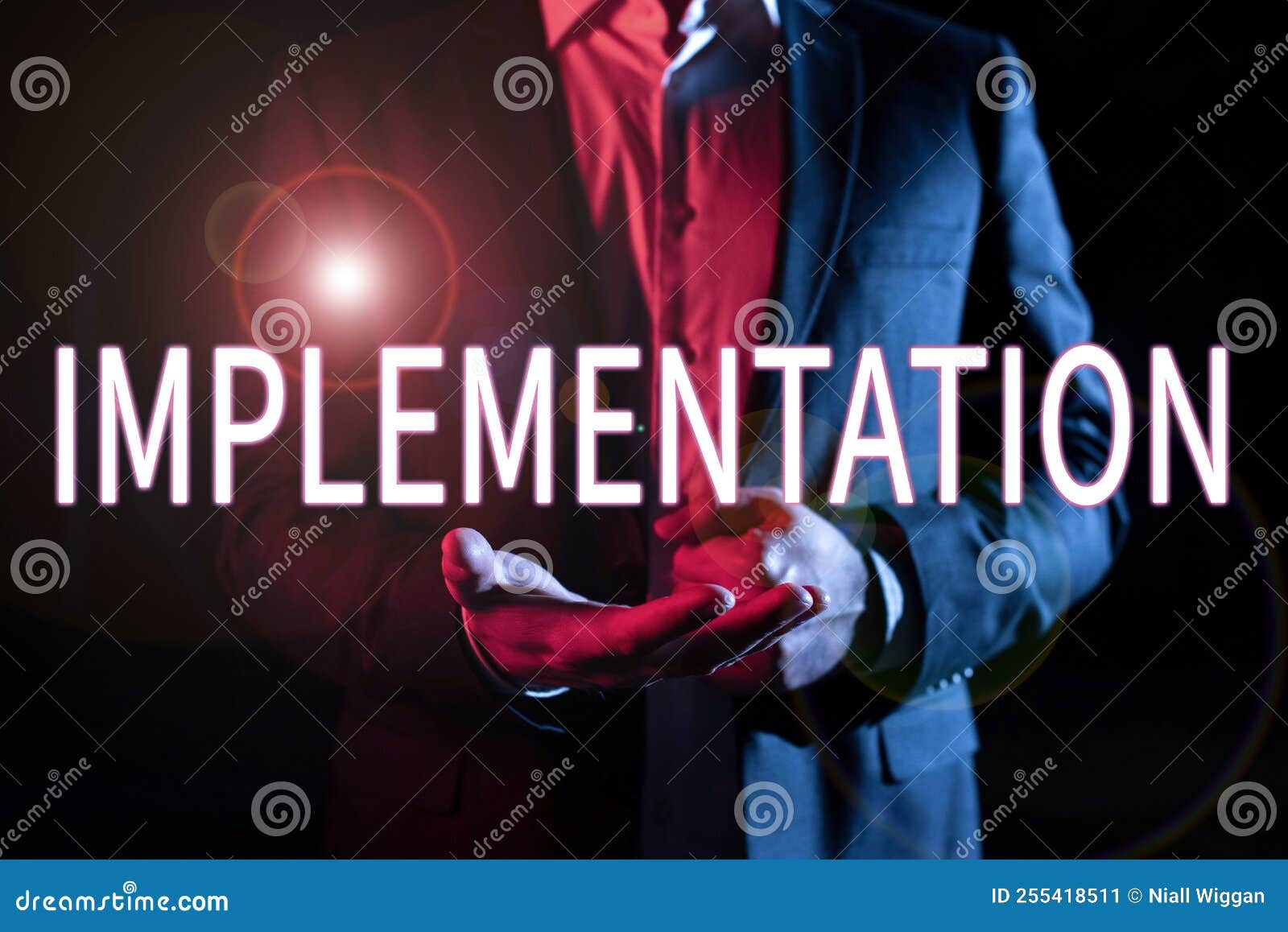 Text Showing Inspiration ImplementationThe Process of Making Something ...