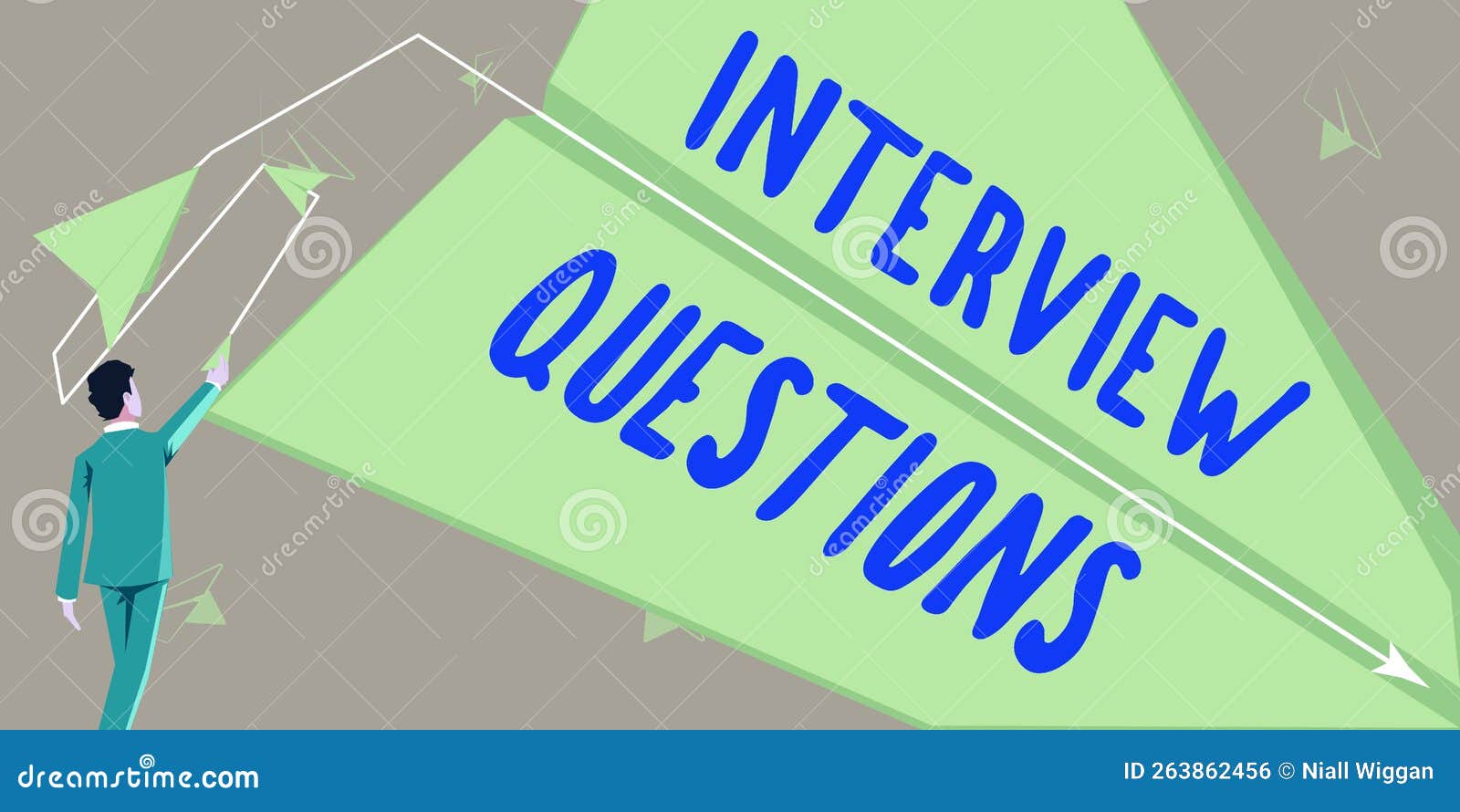 Text Caption Presenting Interview Questions. Business Approach Typical ...