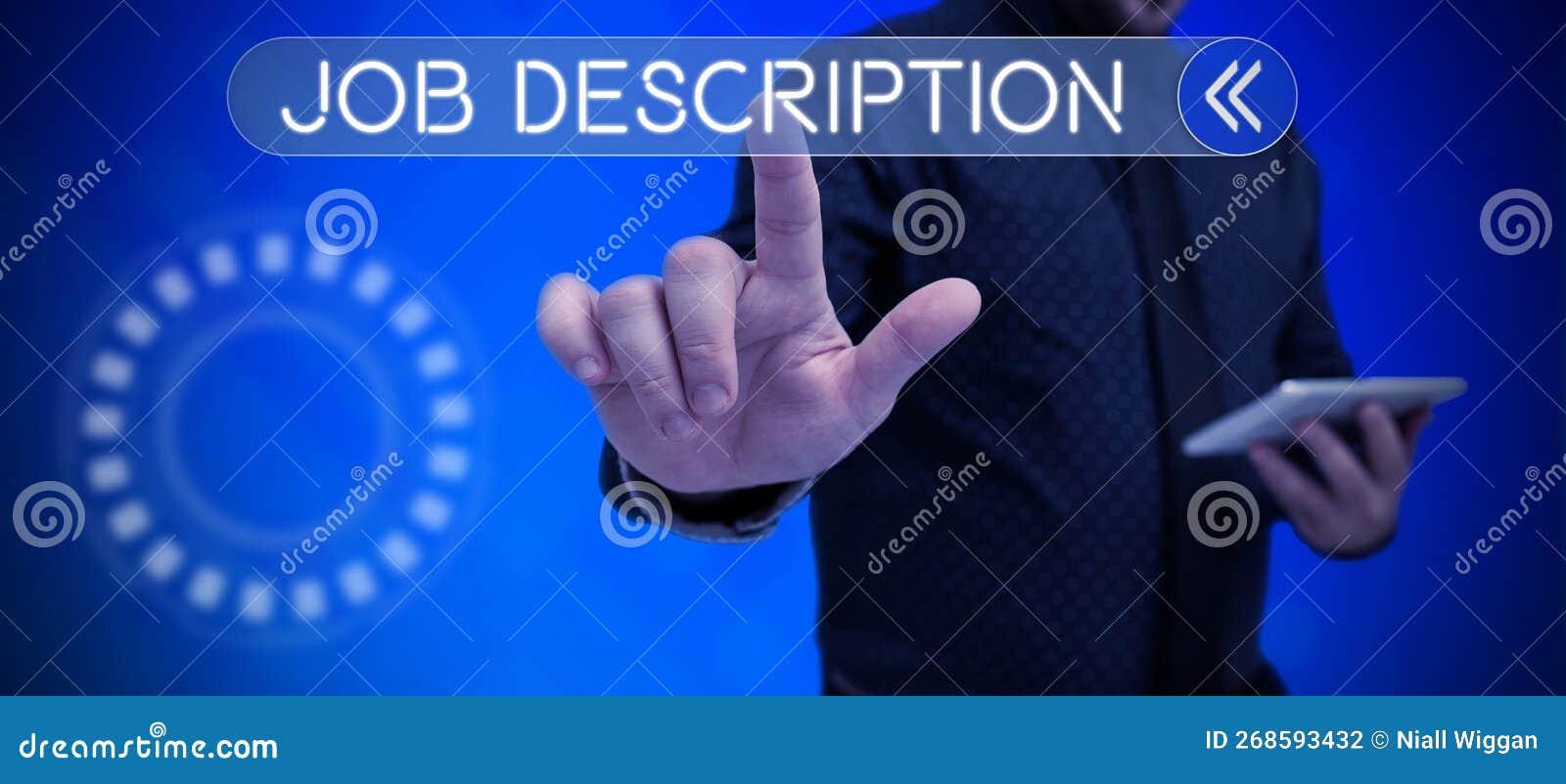 Text Showing Inspiration Job Description. Business Idea a Document that ... Text Showing Inspiration Job Description. Business Idea a Document that ...