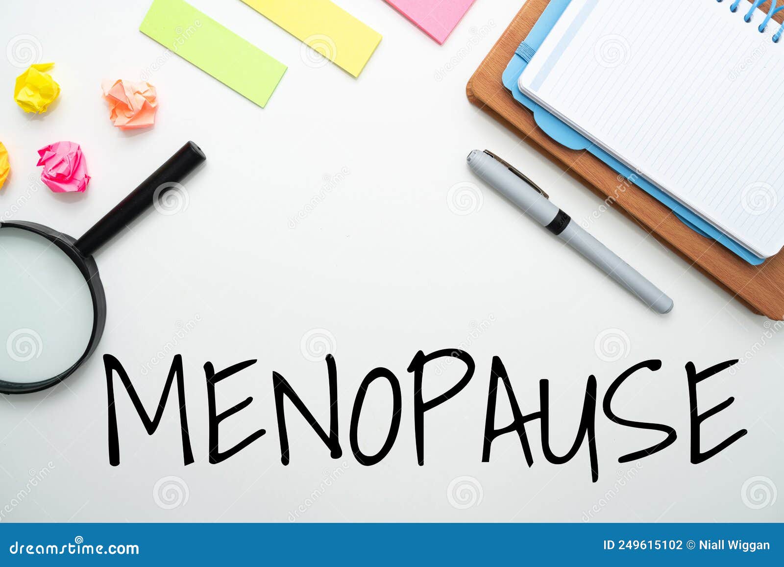 Text Showing Inspiration Menopause. Concept Meaning Period of Permanent ... Text Showing Inspiration Menopause. Concept Meaning Period of Permanent ...