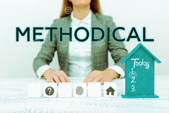 Text Showing Inspiration Methodical. Business Idea System of Methods ...