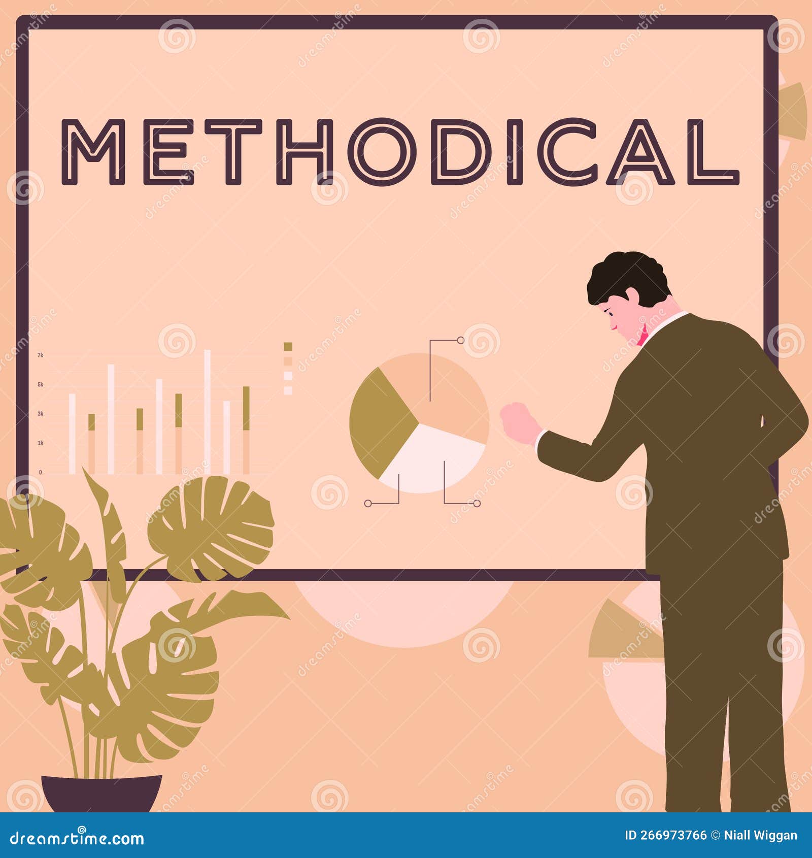 Text Caption Presenting Methodical. Business Idea System of Methods ...