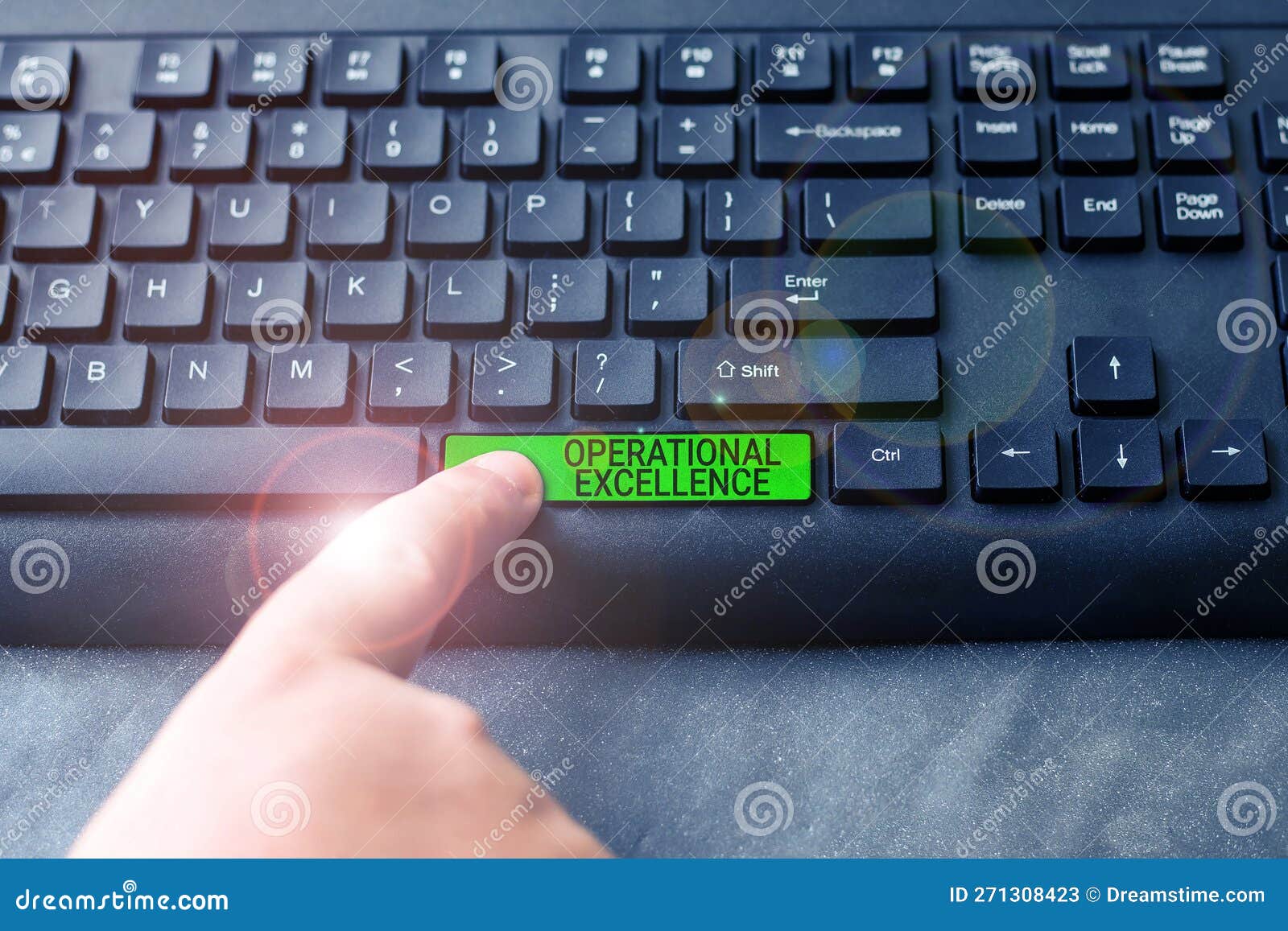 Text Showing Inspiration Operational Excellence. Concept Meaning ...