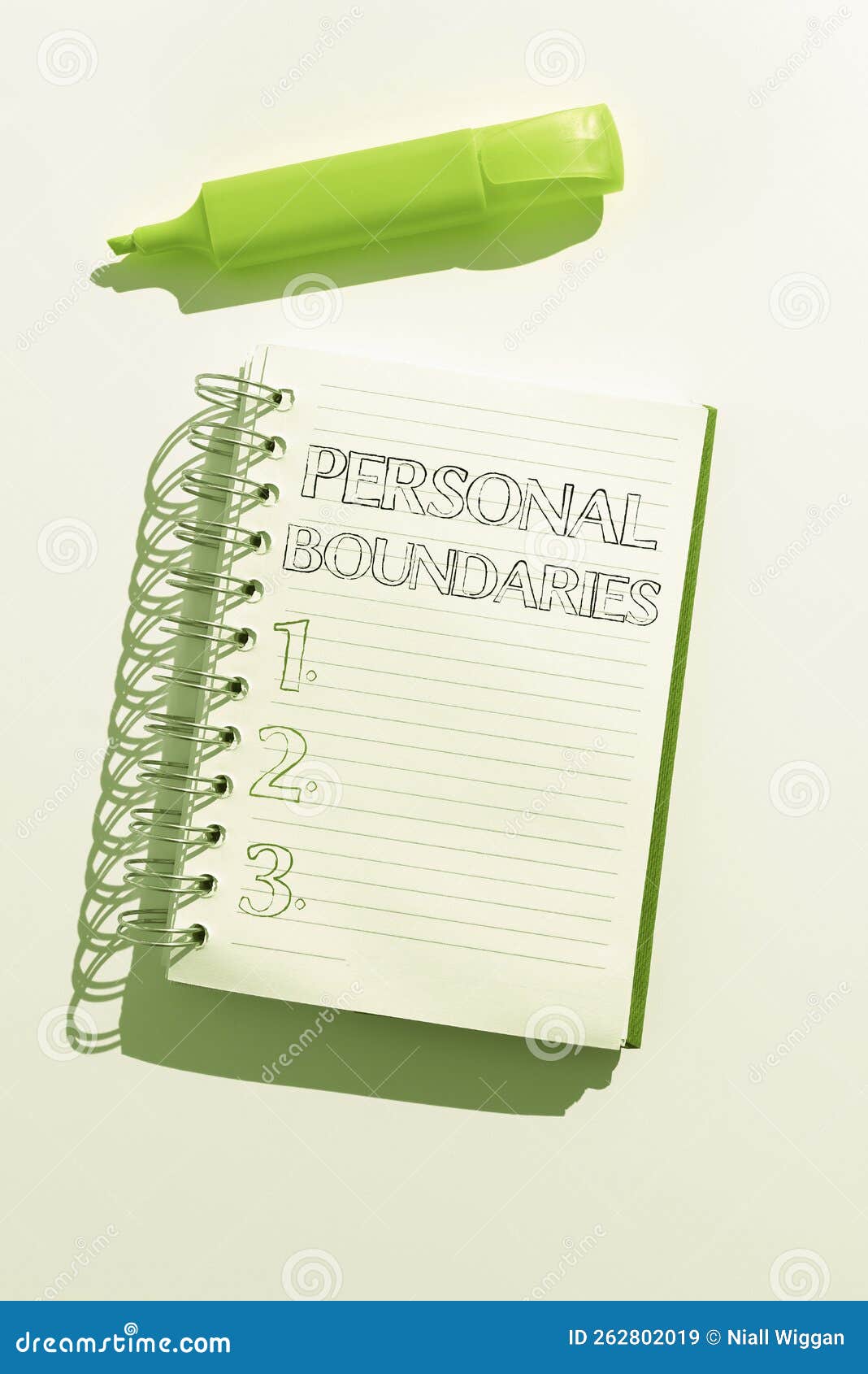 Handwriting Text Personal Boundaries. Business Idea Something that ...
