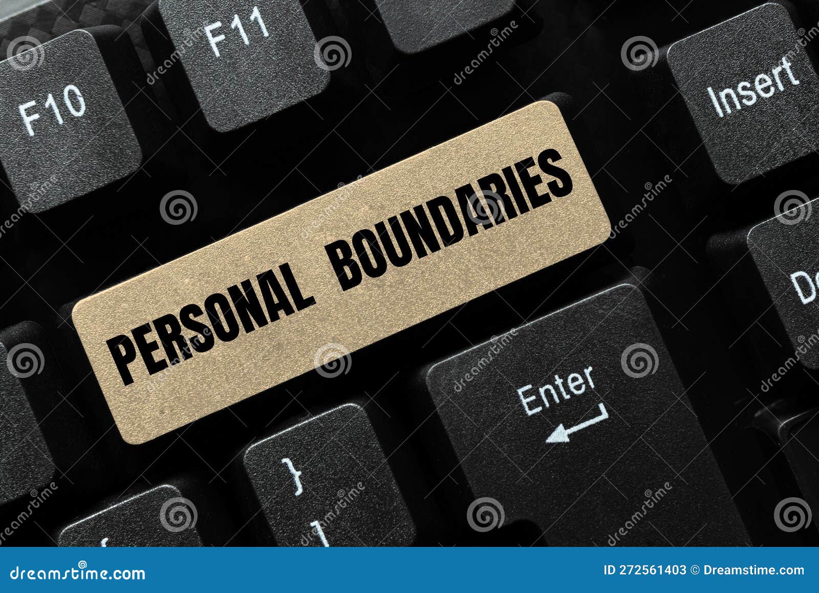 Writing Displaying Text Personal Boundaries. Conceptual Photo Something ...