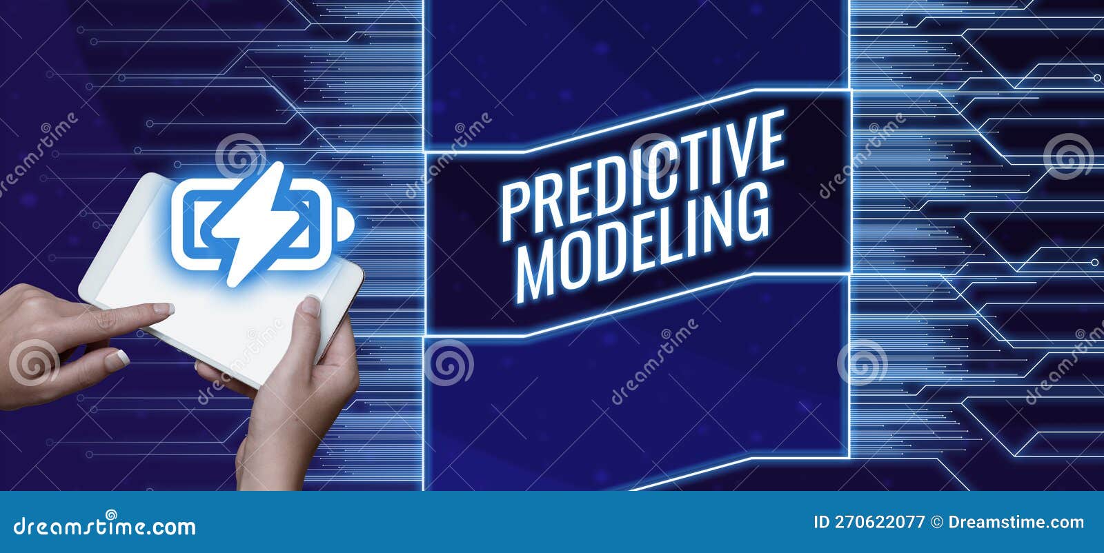 Text Showing Inspiration Predictive Modeling. Word for Maintenance ...