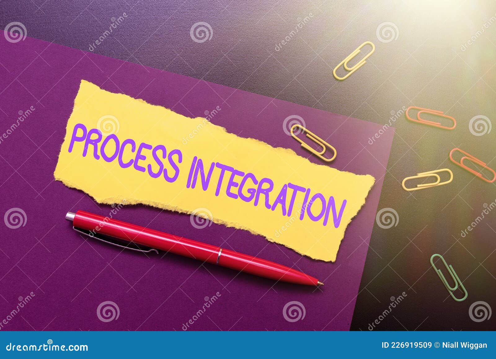 Text Showing Inspiration Process Integration. Word for Sharing of Data ...