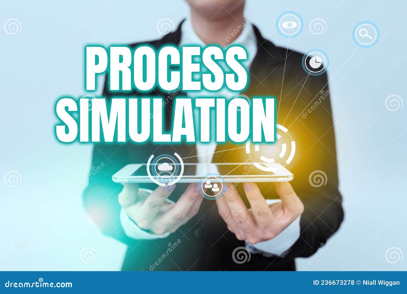 Text Showing Inspiration Process Simulation. Word for Technical ...